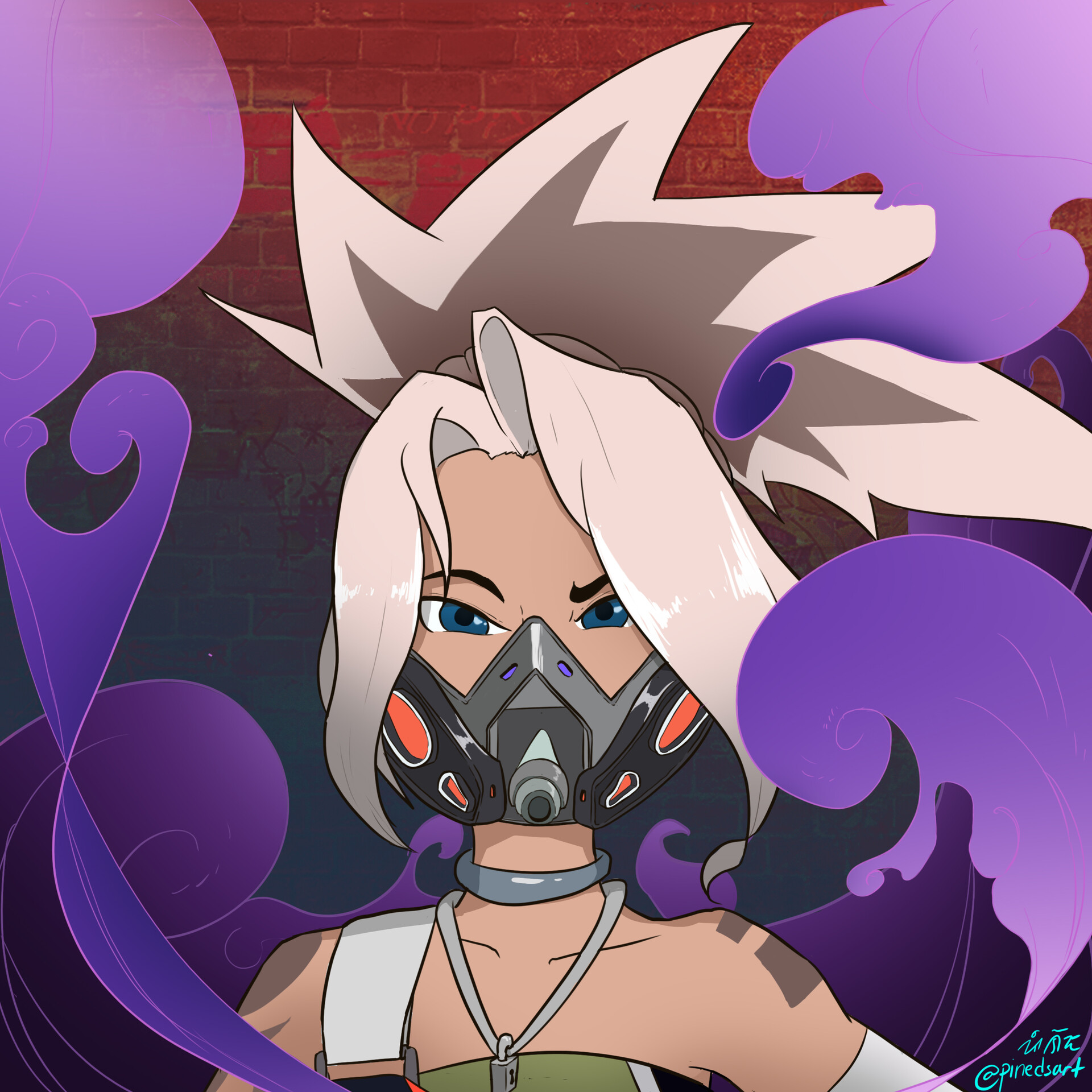 ArtStation - True damage akali Chromas