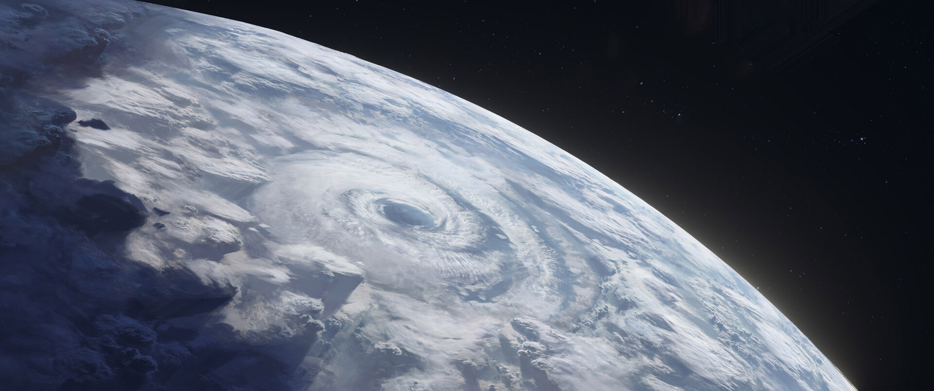 Storm Planet, Light Side by Oliver Beck : r/ImaginaryWeather