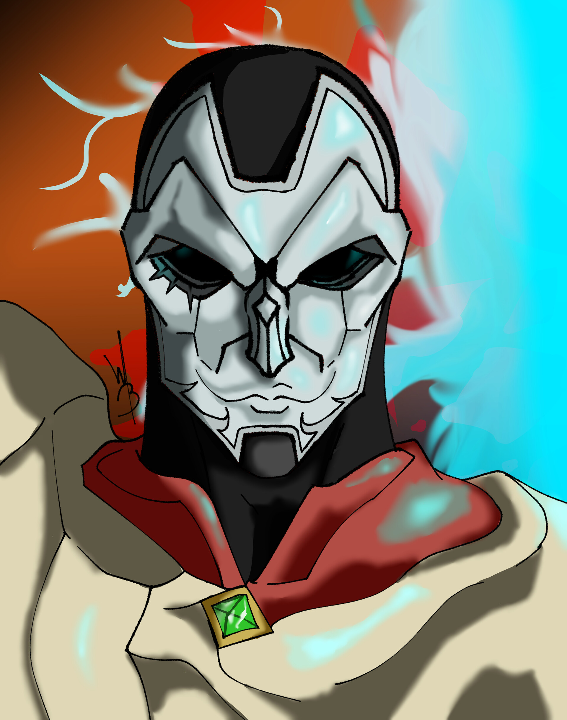 ArtStation - Jhin fan art