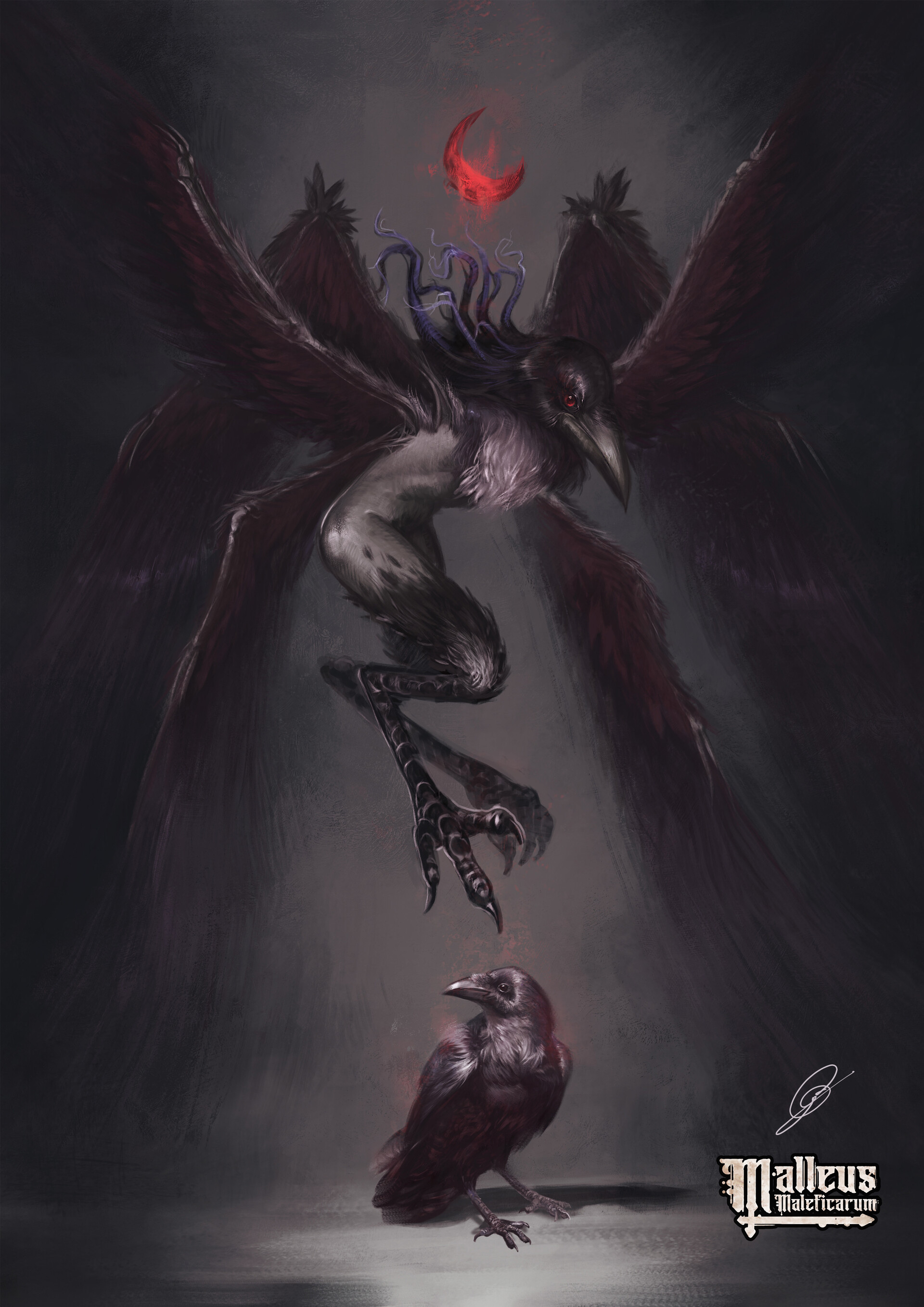 ArtStation - Corax Familiar spirit