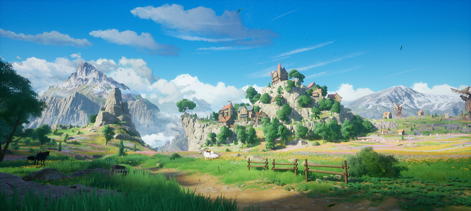 Marterio HF - Stylized Mountain Valley