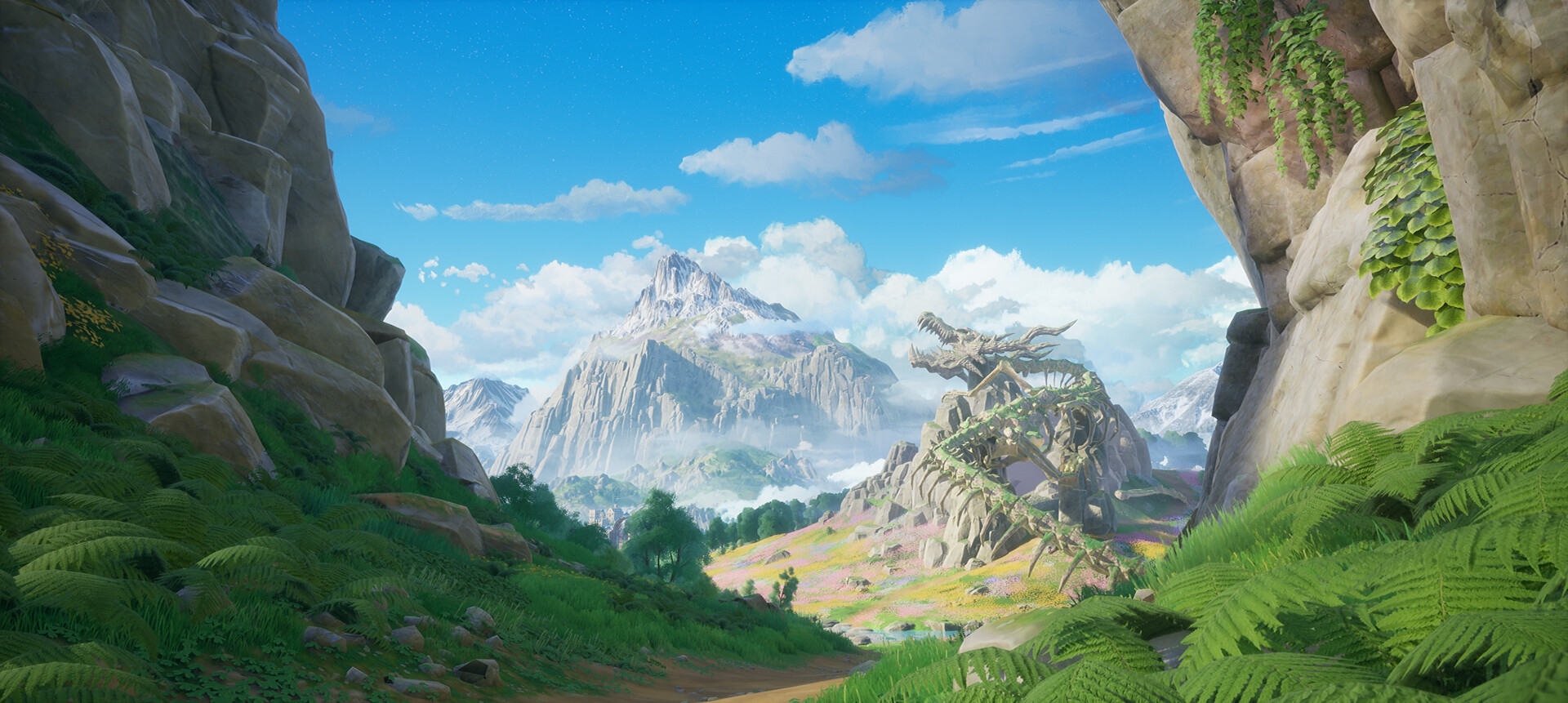 Marterio HF - Stylized Mountain Valley