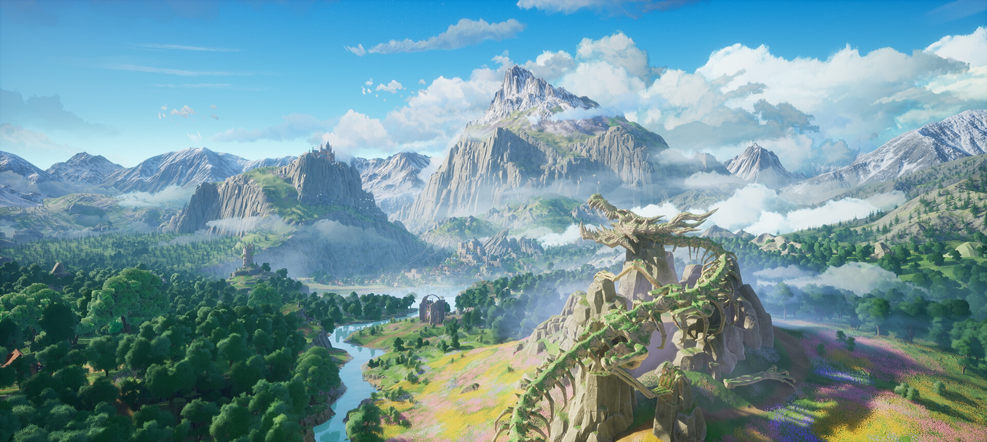 Marterio HF - Stylized Mountain Valley