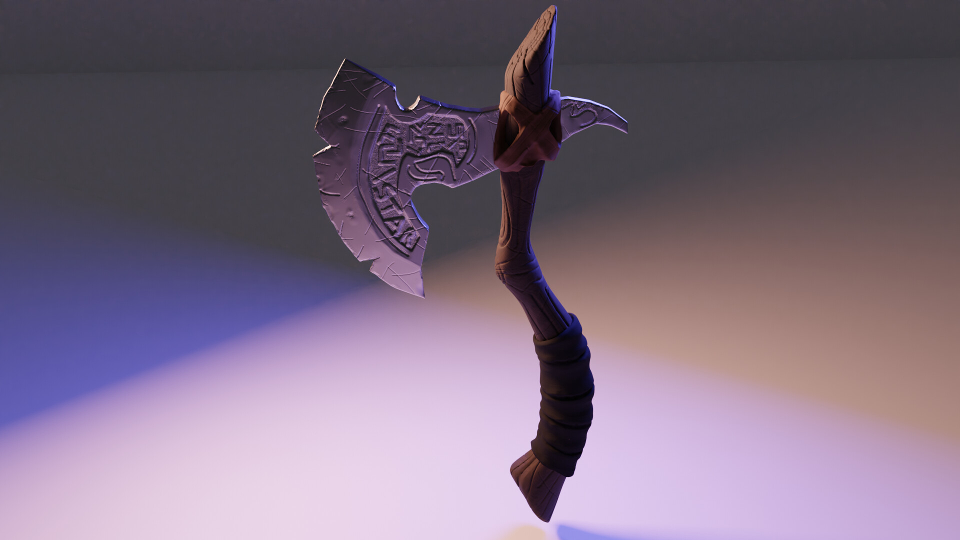 ArtStation - Highly detailed Axe