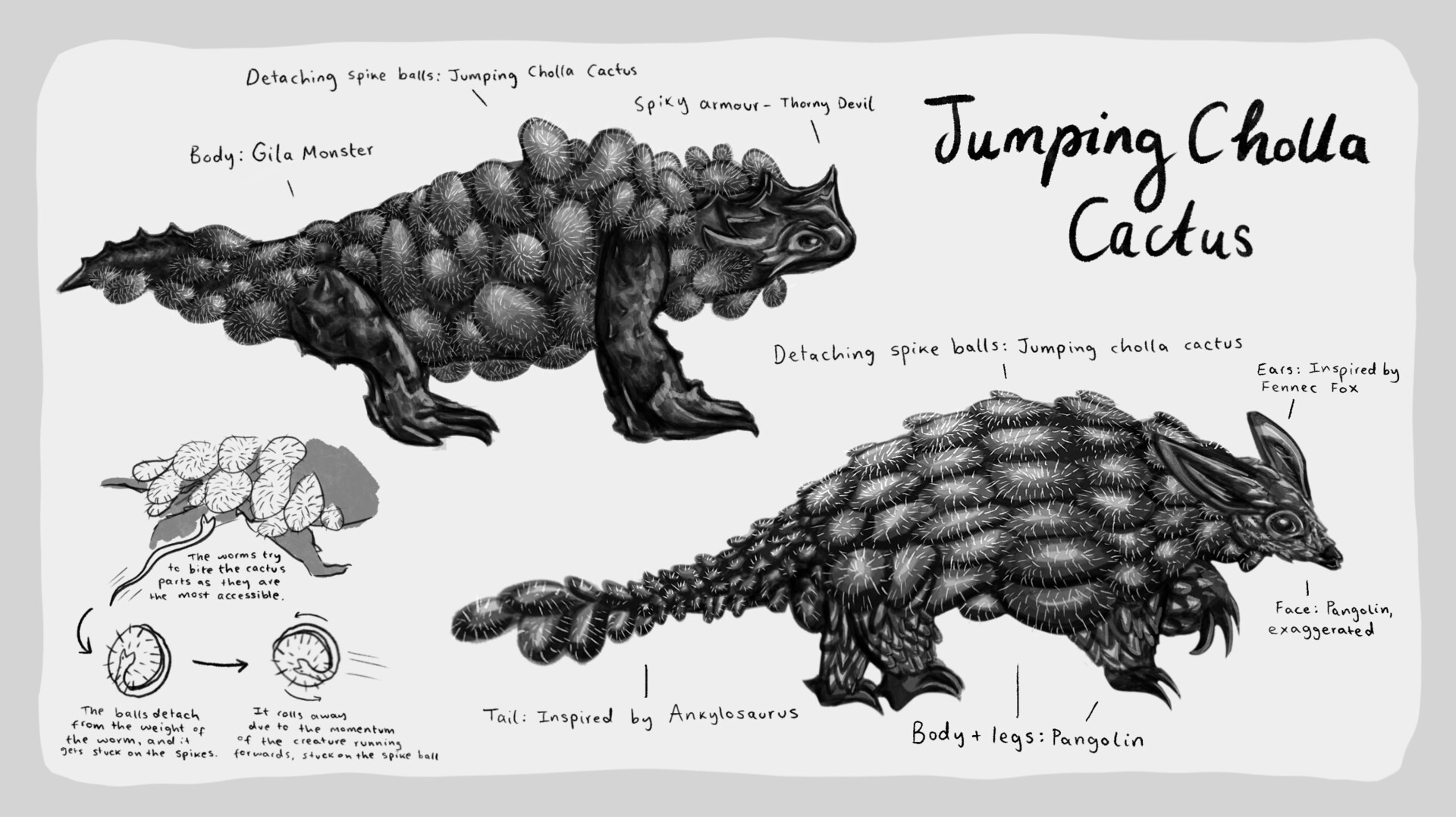 Beth Stanley - Badlands Creature Design