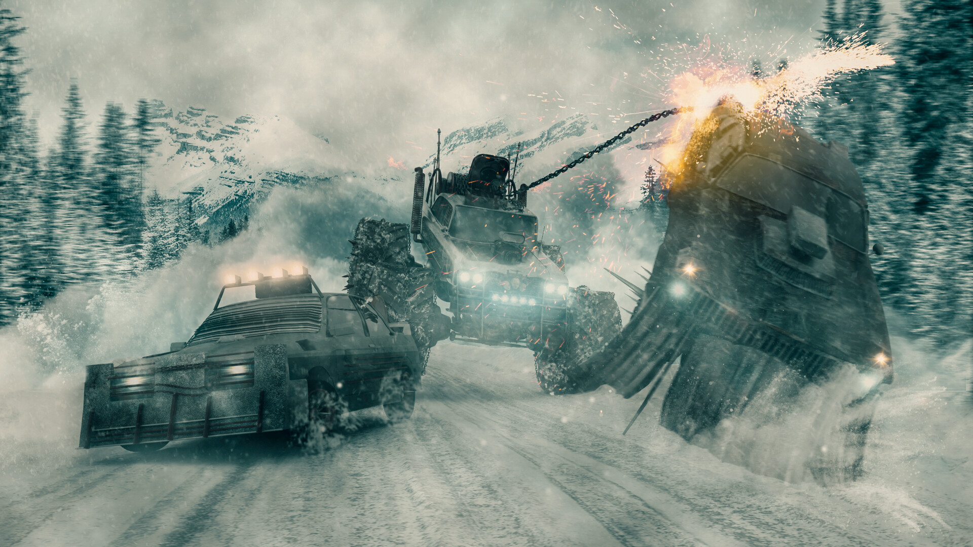 ArtStation - Car Chase