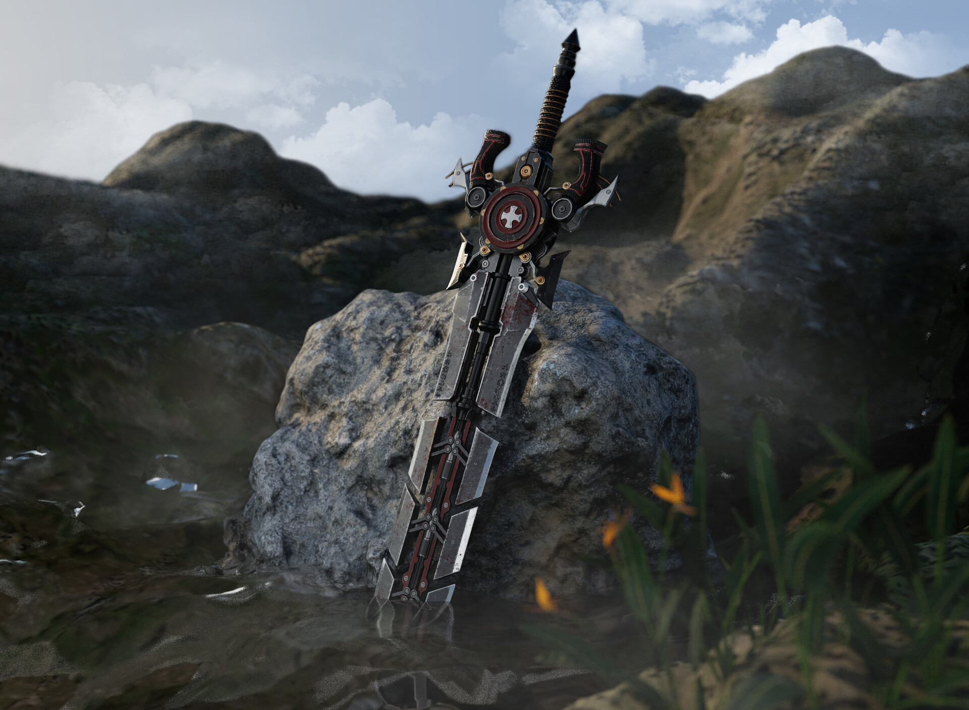 ArtStation - Fantasy Sword