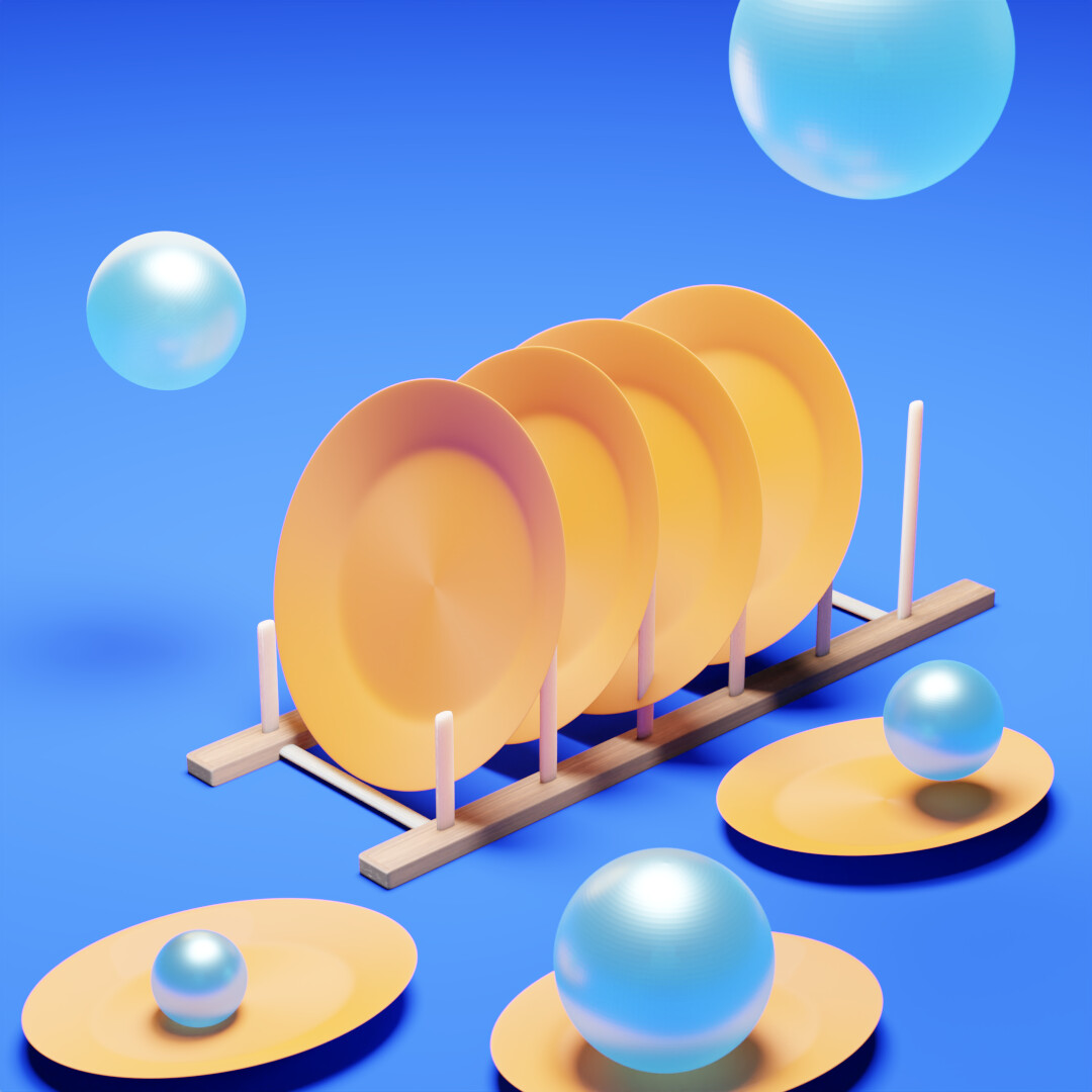 ArtStation - Pearl plates