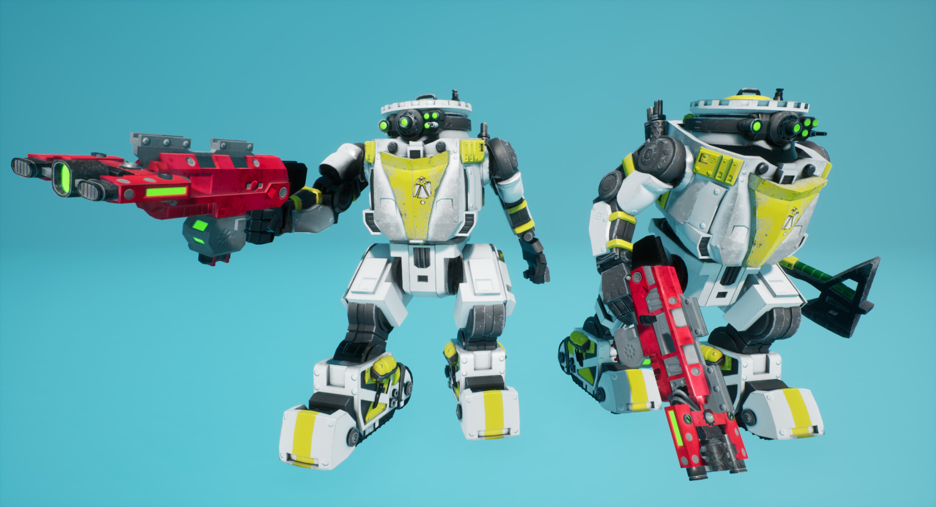 ArtStation - "Rook" Vertical Mining Suit
