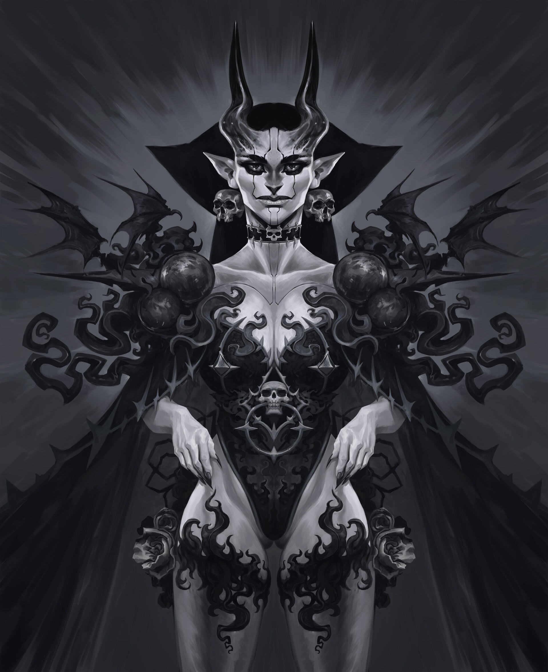 ArtStation - fantasy demoness