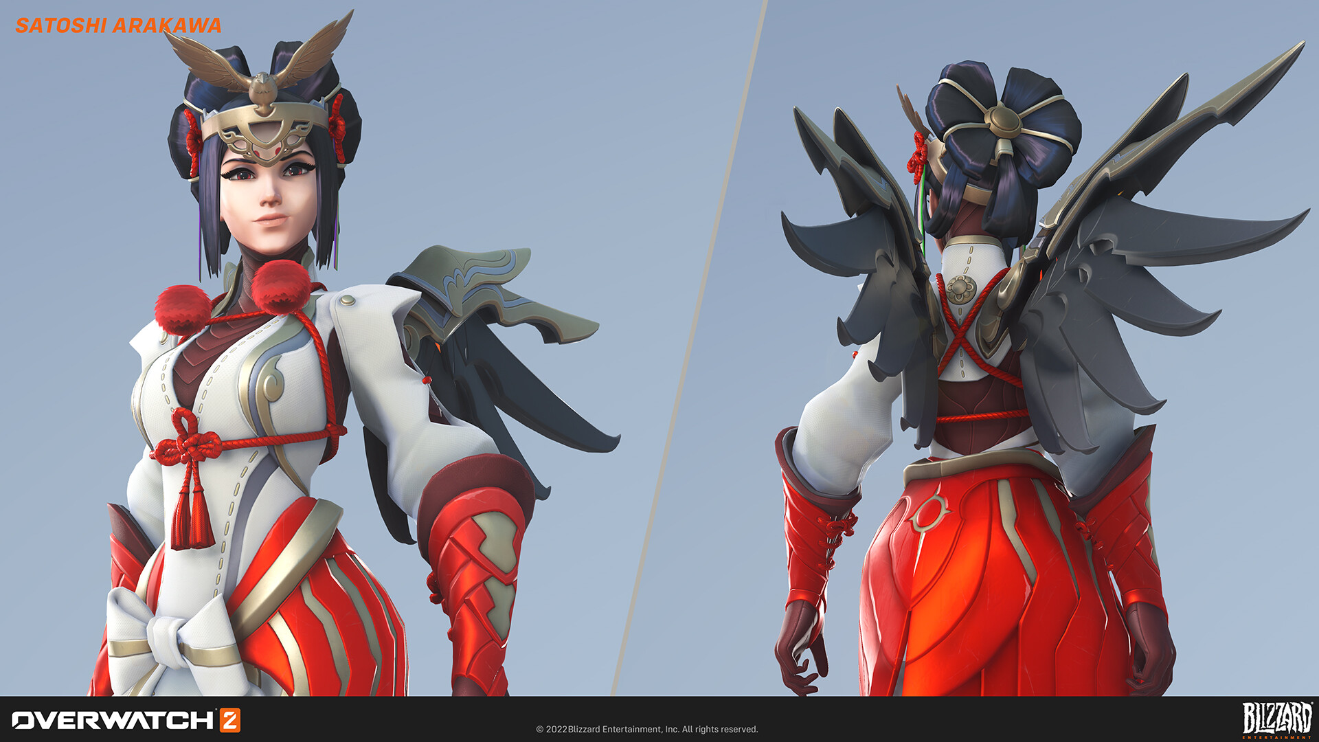 Mercy Miko Legendary Skin Overwatch 2 by Satoshi Arakawa — ProUser.Me