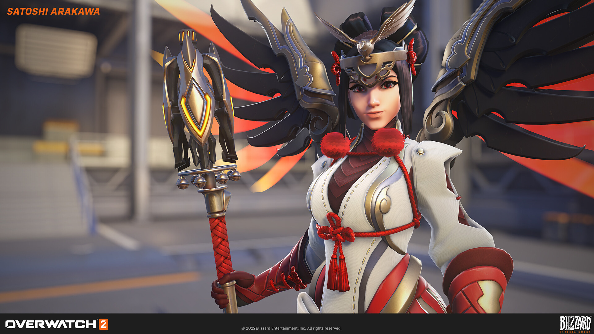 Mercy Miko Legendary Skin Overwatch 2 by Satoshi Arakawa — ProUser.Me