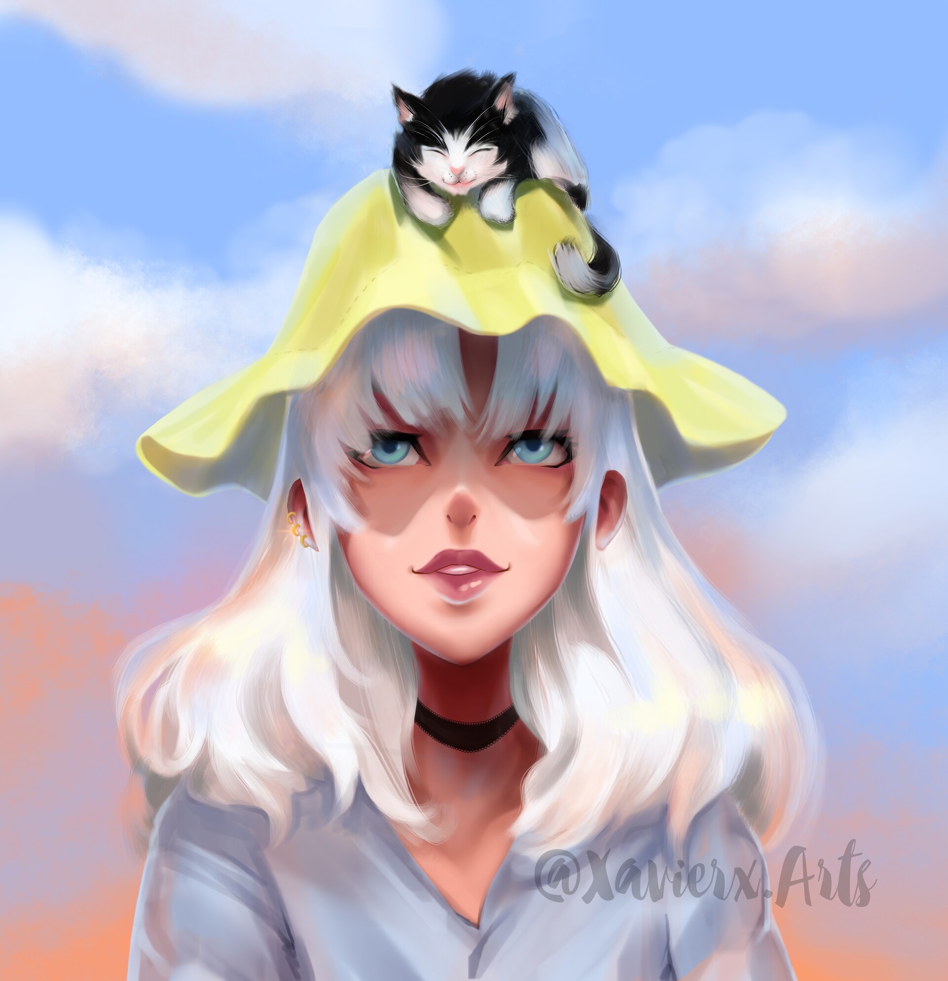 ArtStation - Catlovers illustration :)