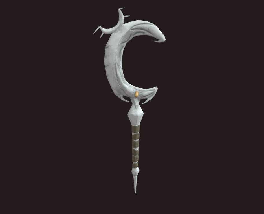 ArtStation - MoonKnight inspired weapon