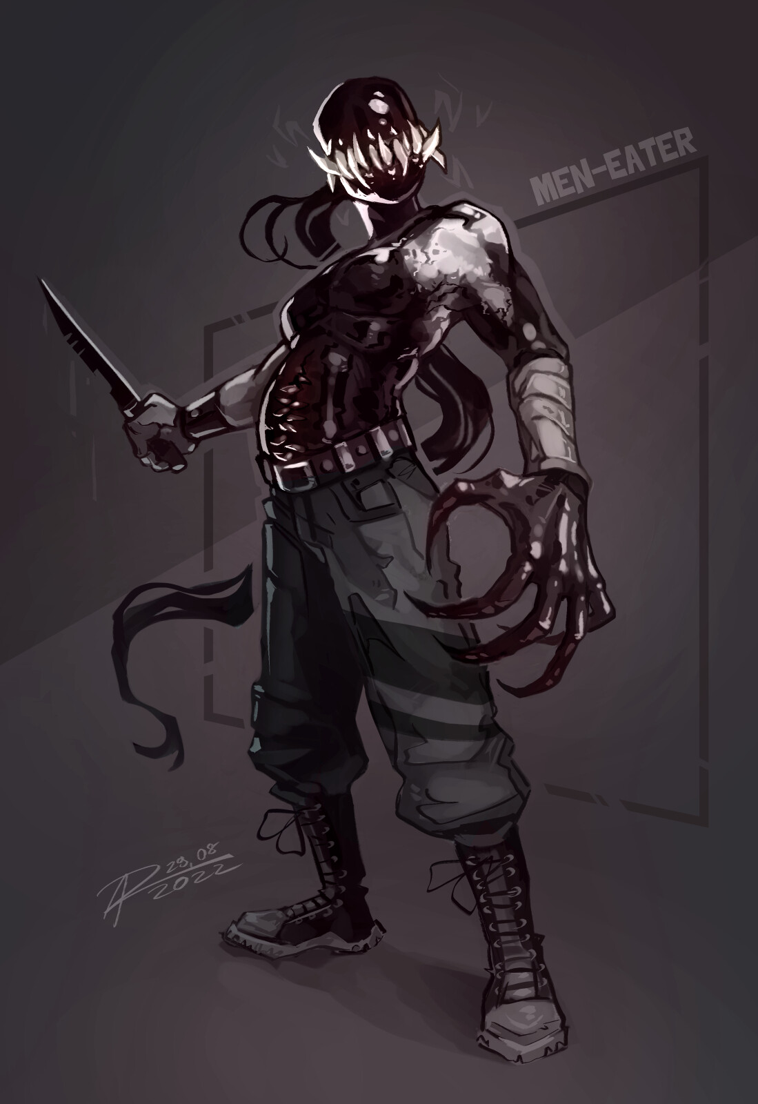 ArtStation - Character Concept: Men-Eater