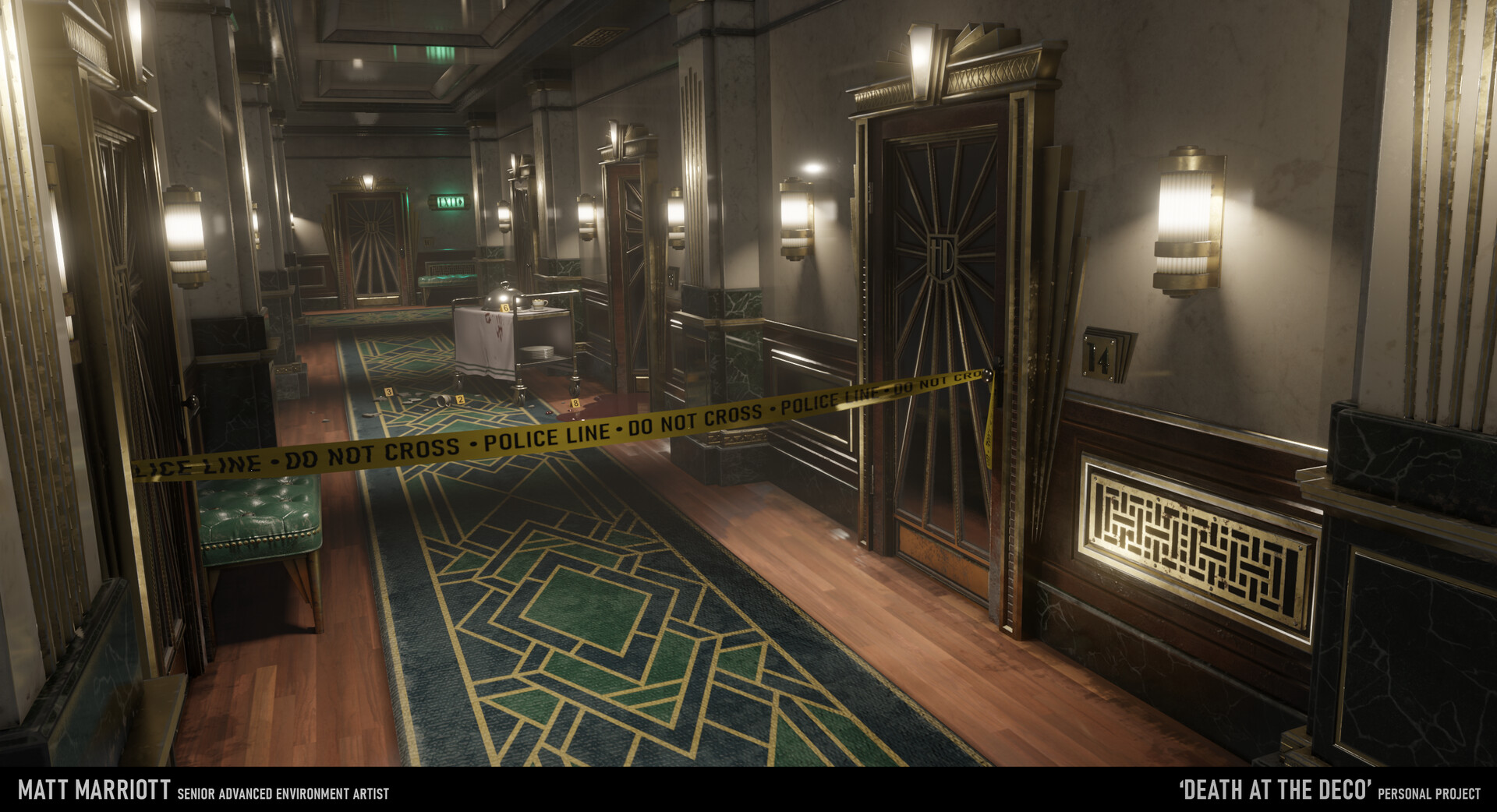 ArtStation - Death at the Deco