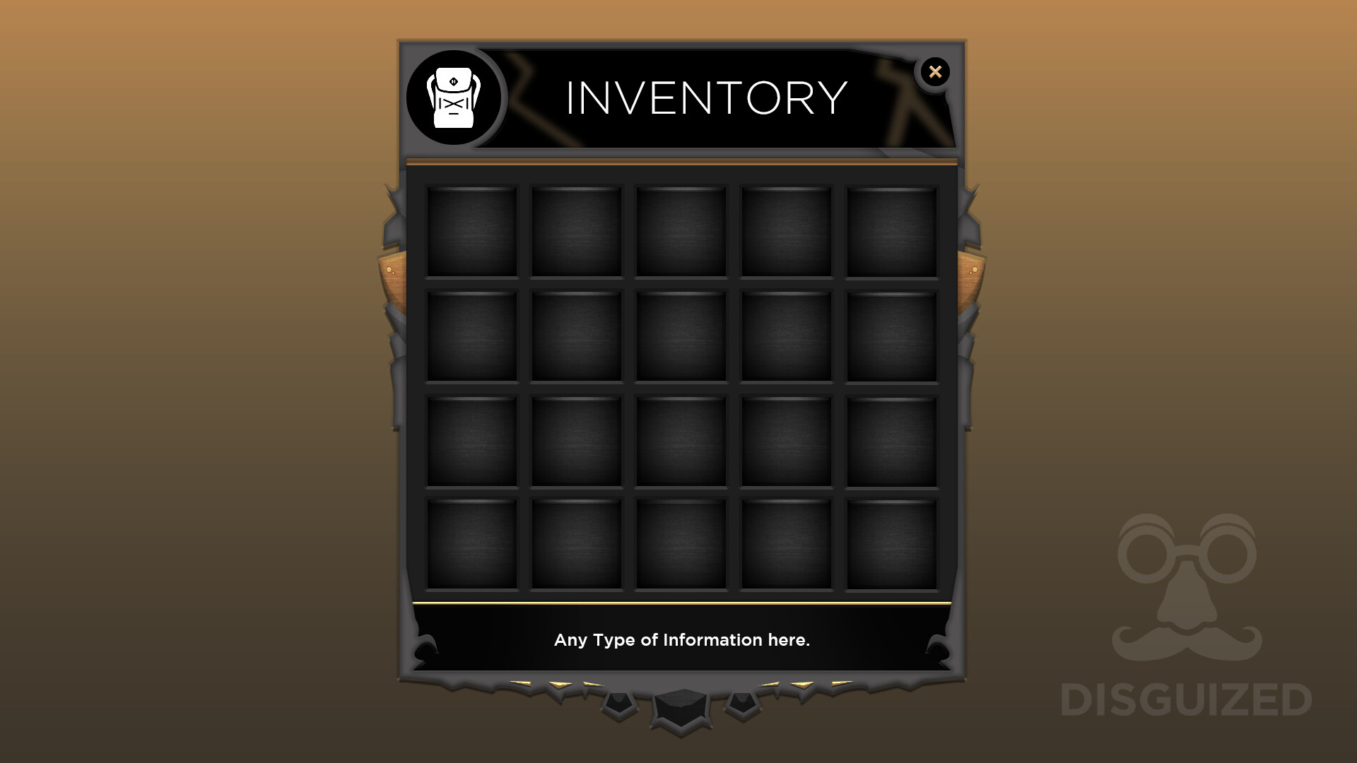 𝕯𝖎𝖘𝖌𝖚𝖎𝖘𝖊𝖉𝕯𝖆𝖘𝖍 - RPG style UI