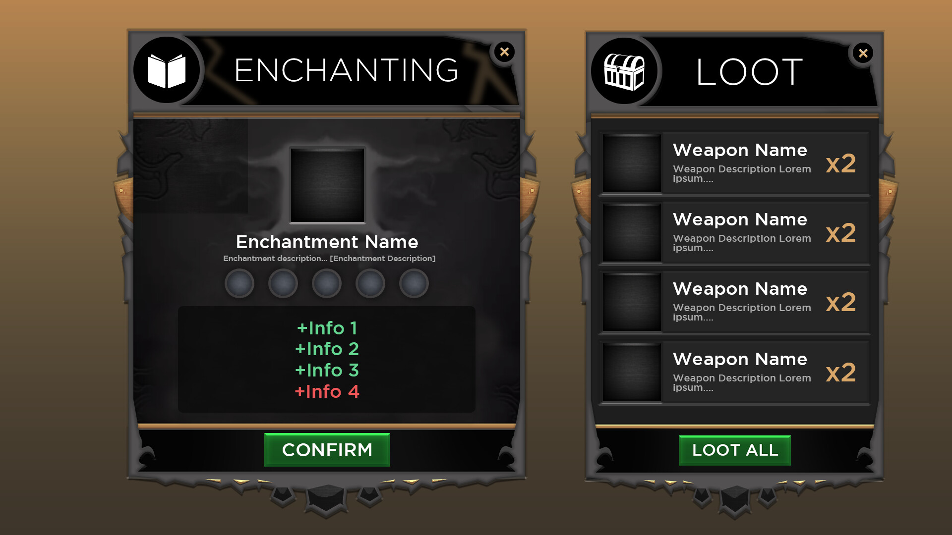 𝕯𝖎𝖘𝖌𝖚𝖎𝖘𝖊𝖉𝕯𝖆𝖘𝖍 - RPG style UI