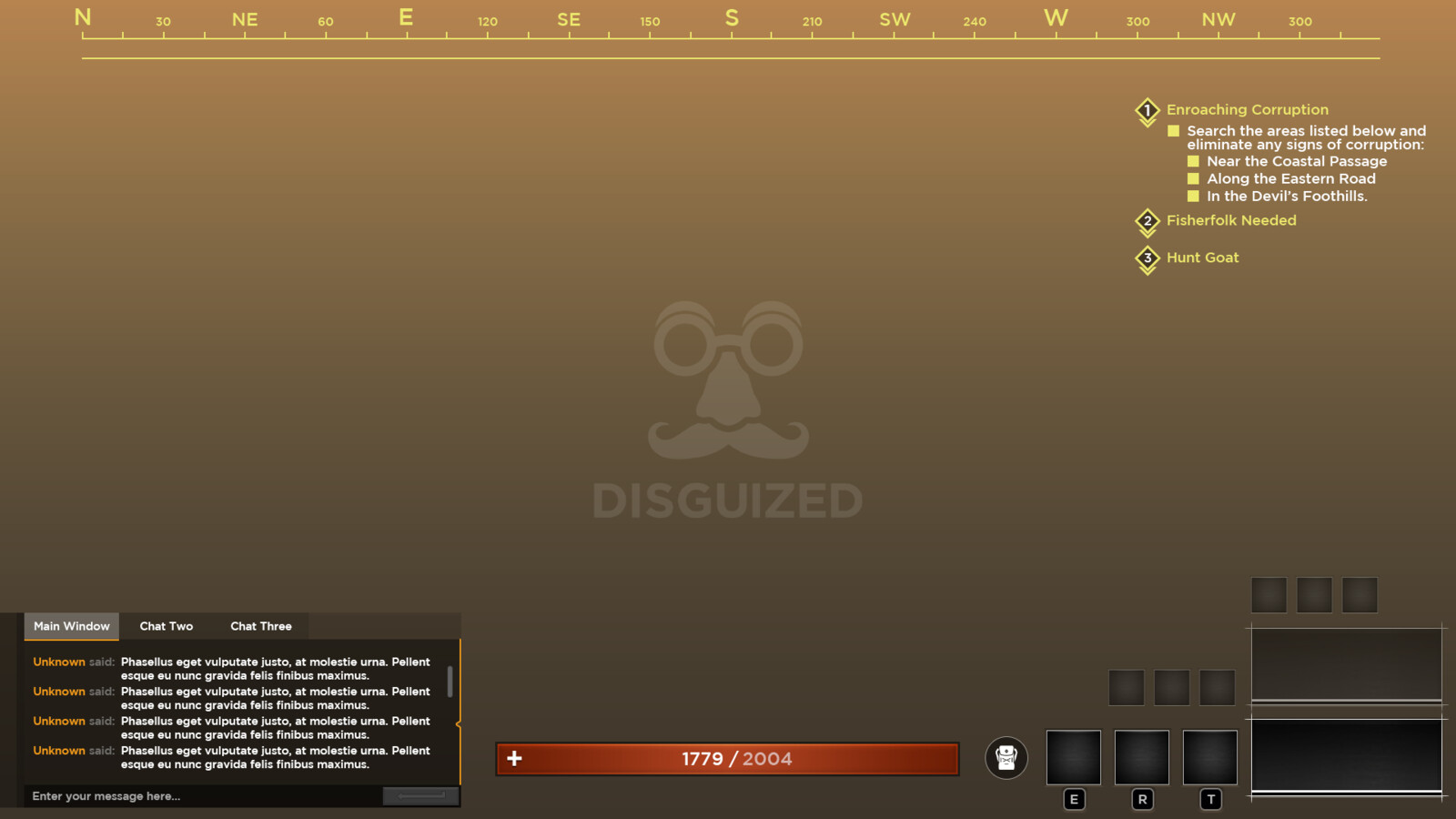 𝕯𝖎𝖘𝖌𝖚𝖎𝖘𝖊𝖉𝕯𝖆𝖘𝖍 - RPG style UI