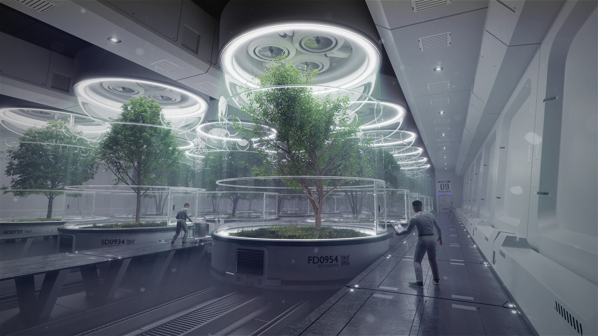 ArtStation - Grow trees for future