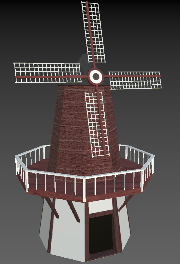 Minecraft Dutch Windmill