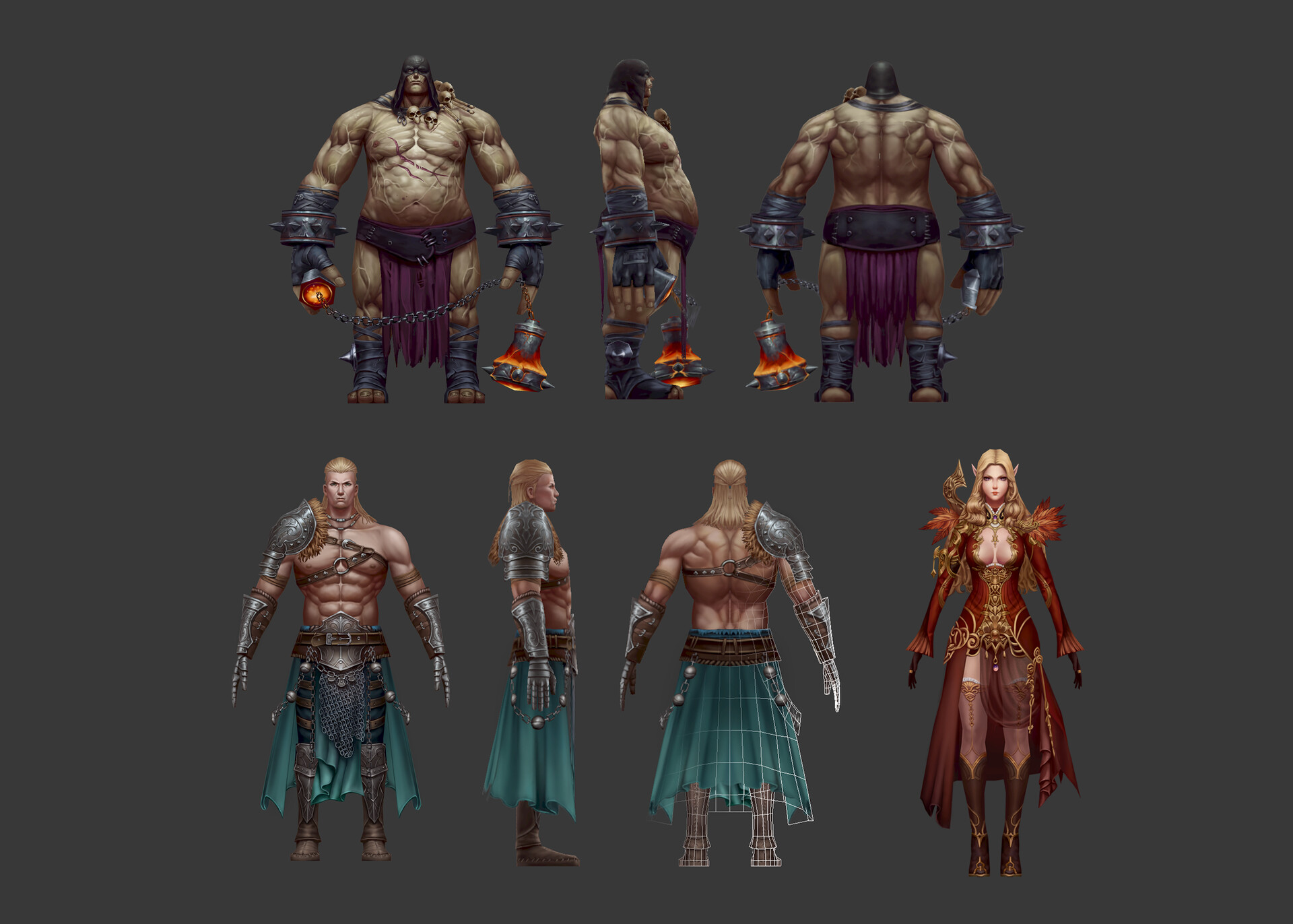 ArtStation - Character_Hand painted texture