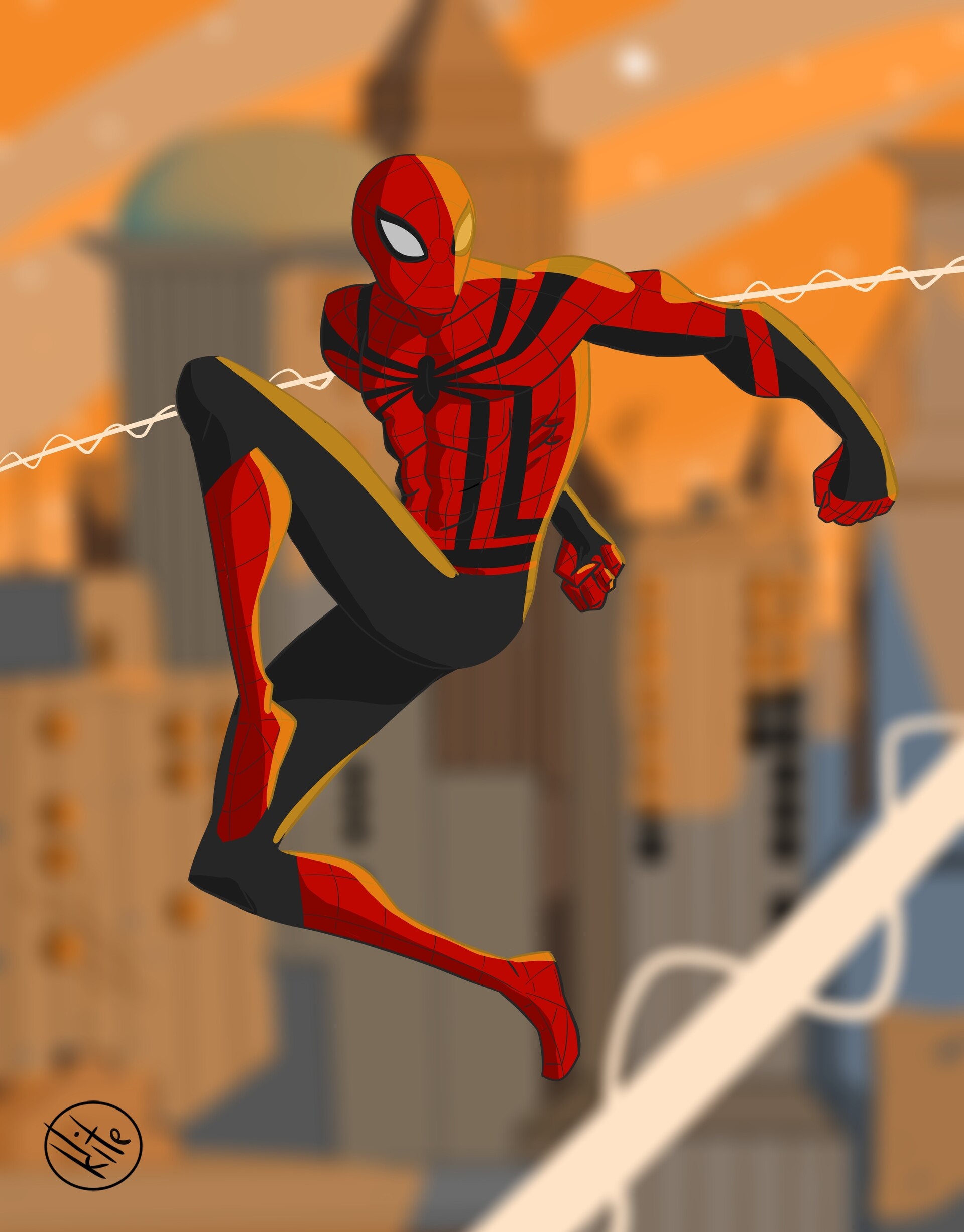 ArtStation - Spider-Man: into the Sunset