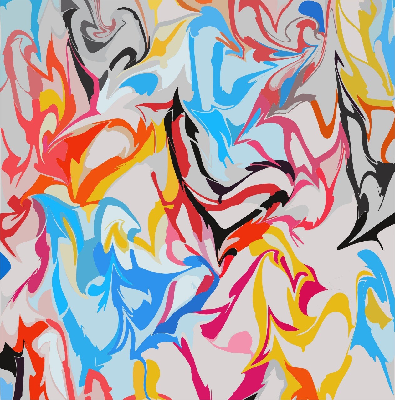 ArtStation - Abstract Vector Texture Designs