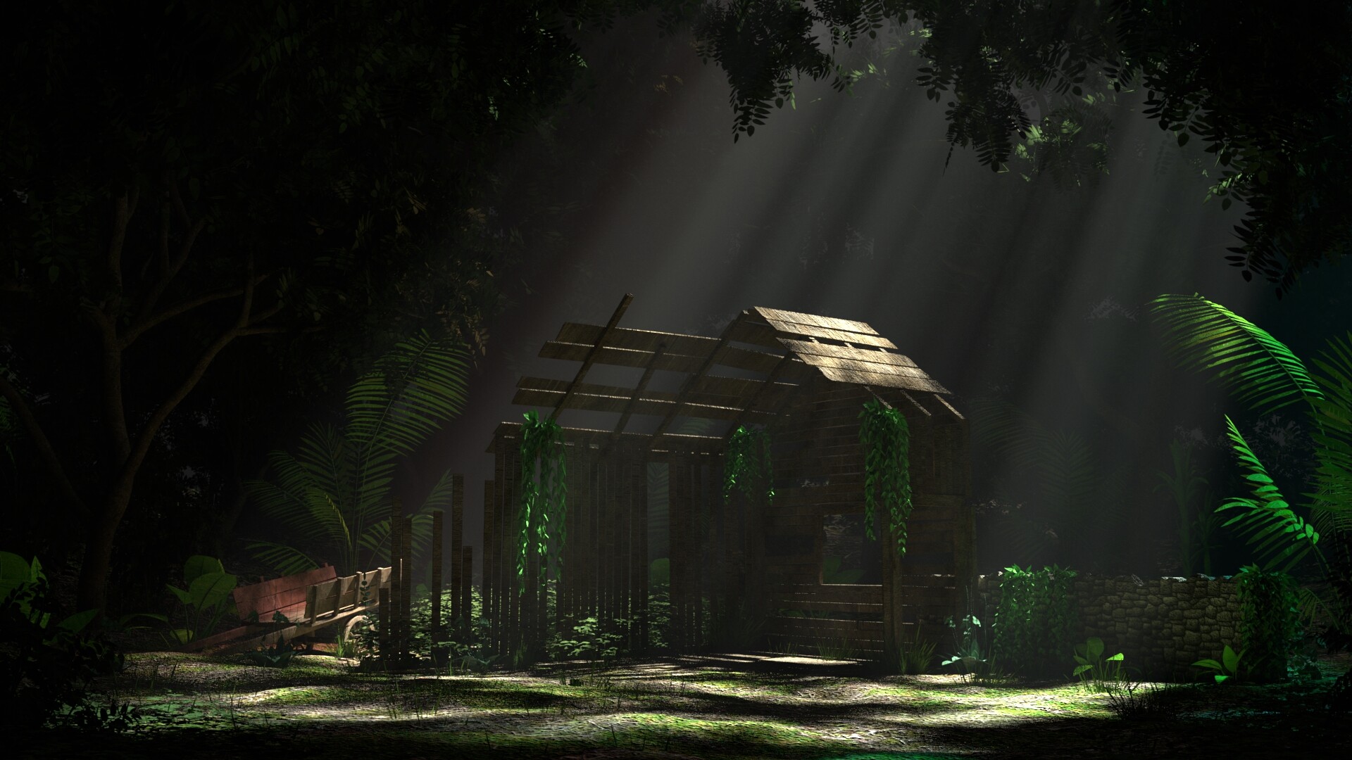 ArtStation - deep in the forest