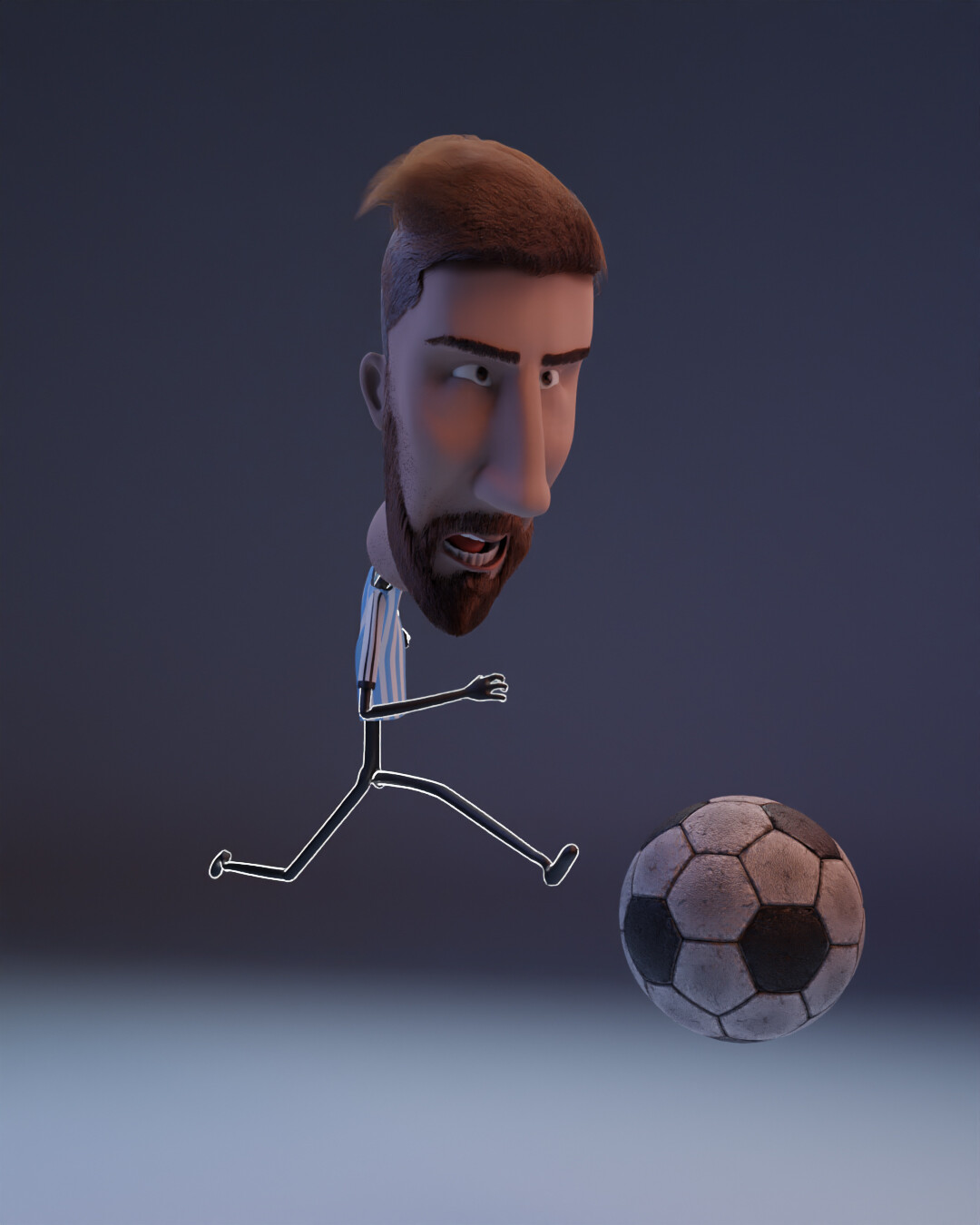 ArtStation - Messi 3D Model