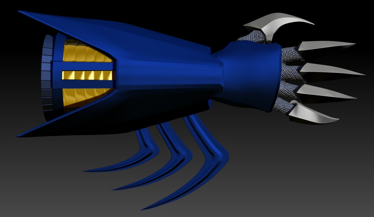 ArtStation - Azrael Knightfall Gauntlet