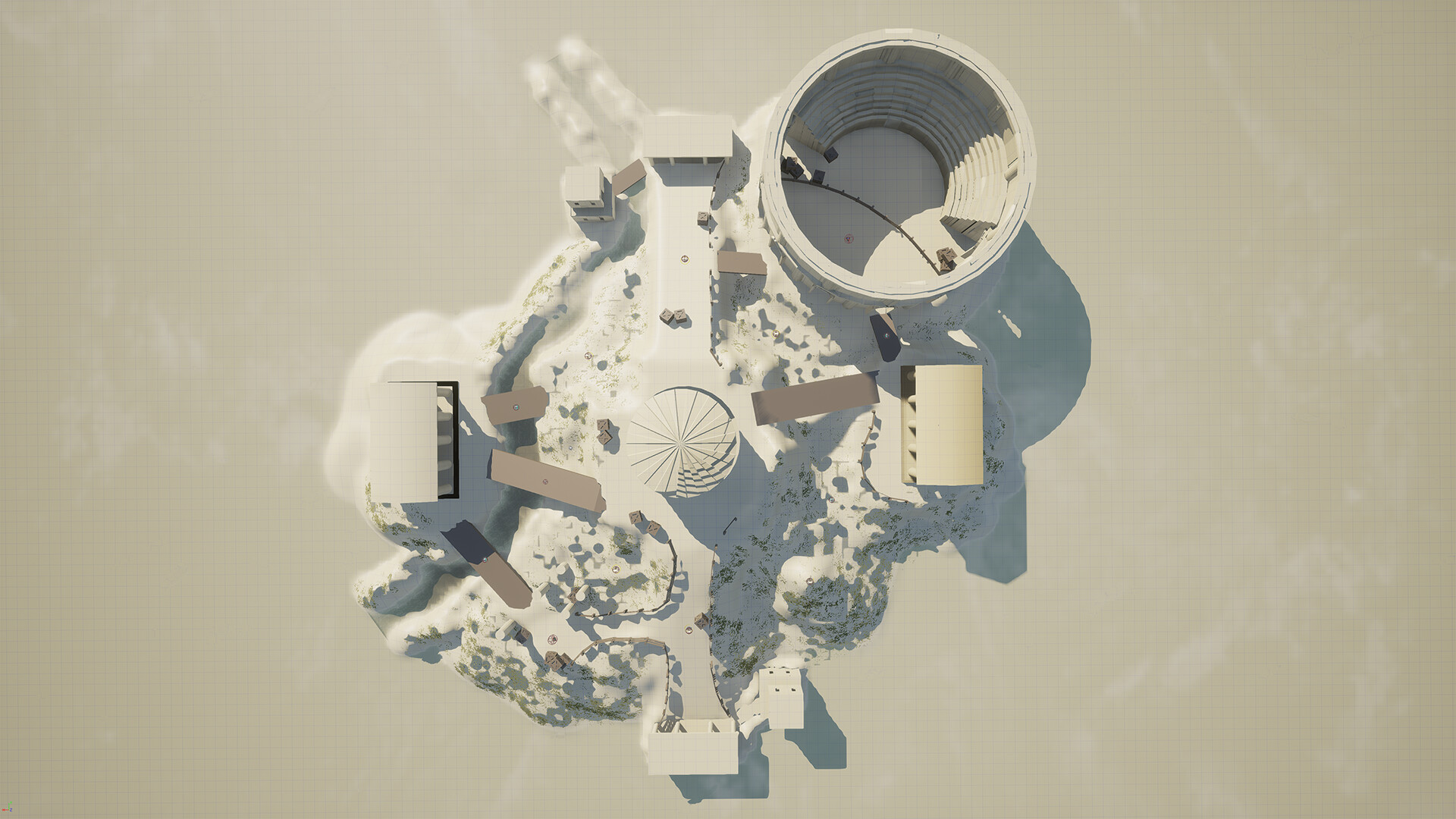 J. Pennell - Unreal Tournament Capture the Flag Map