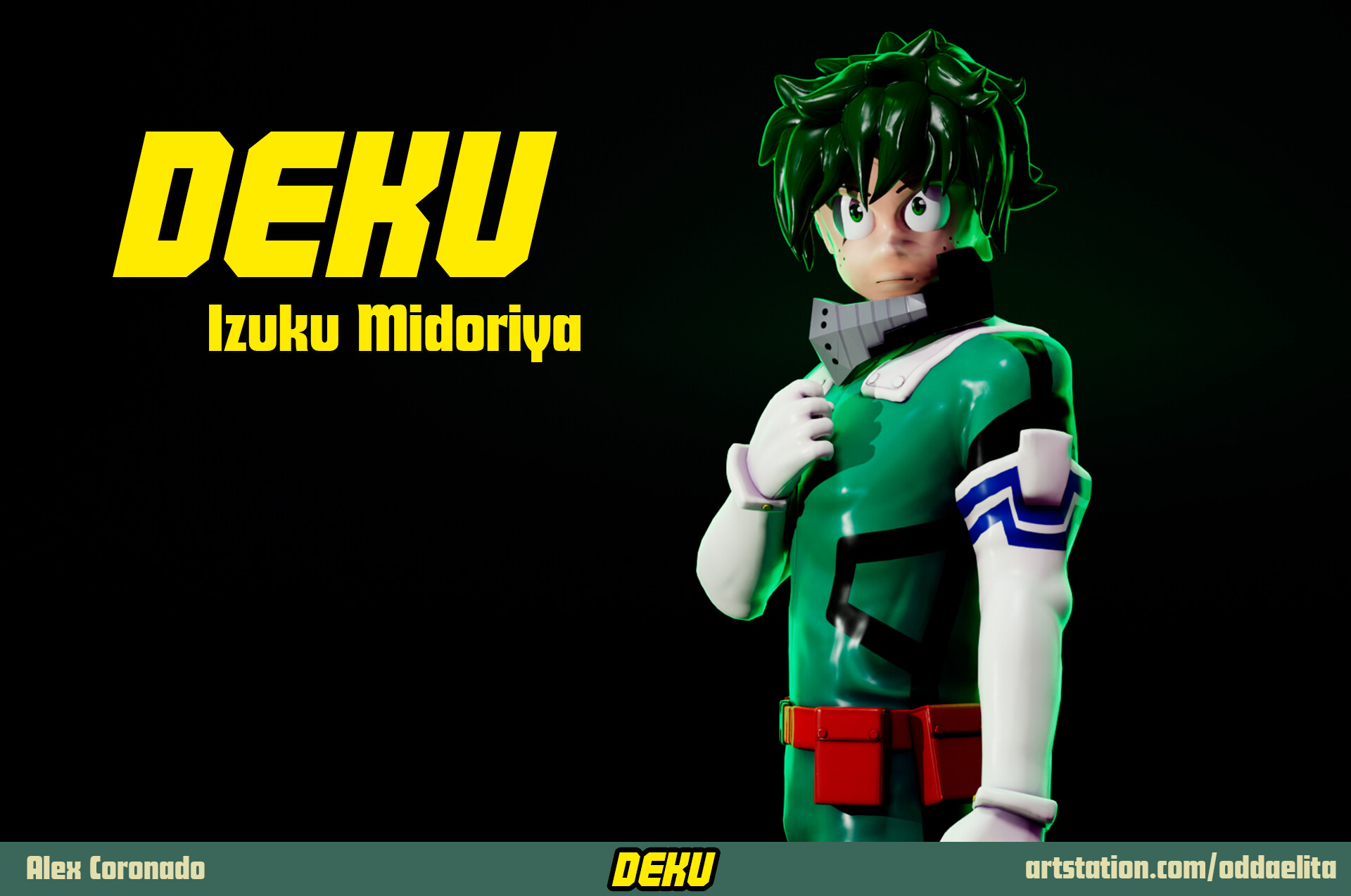 ArtStation - DEKU 3D