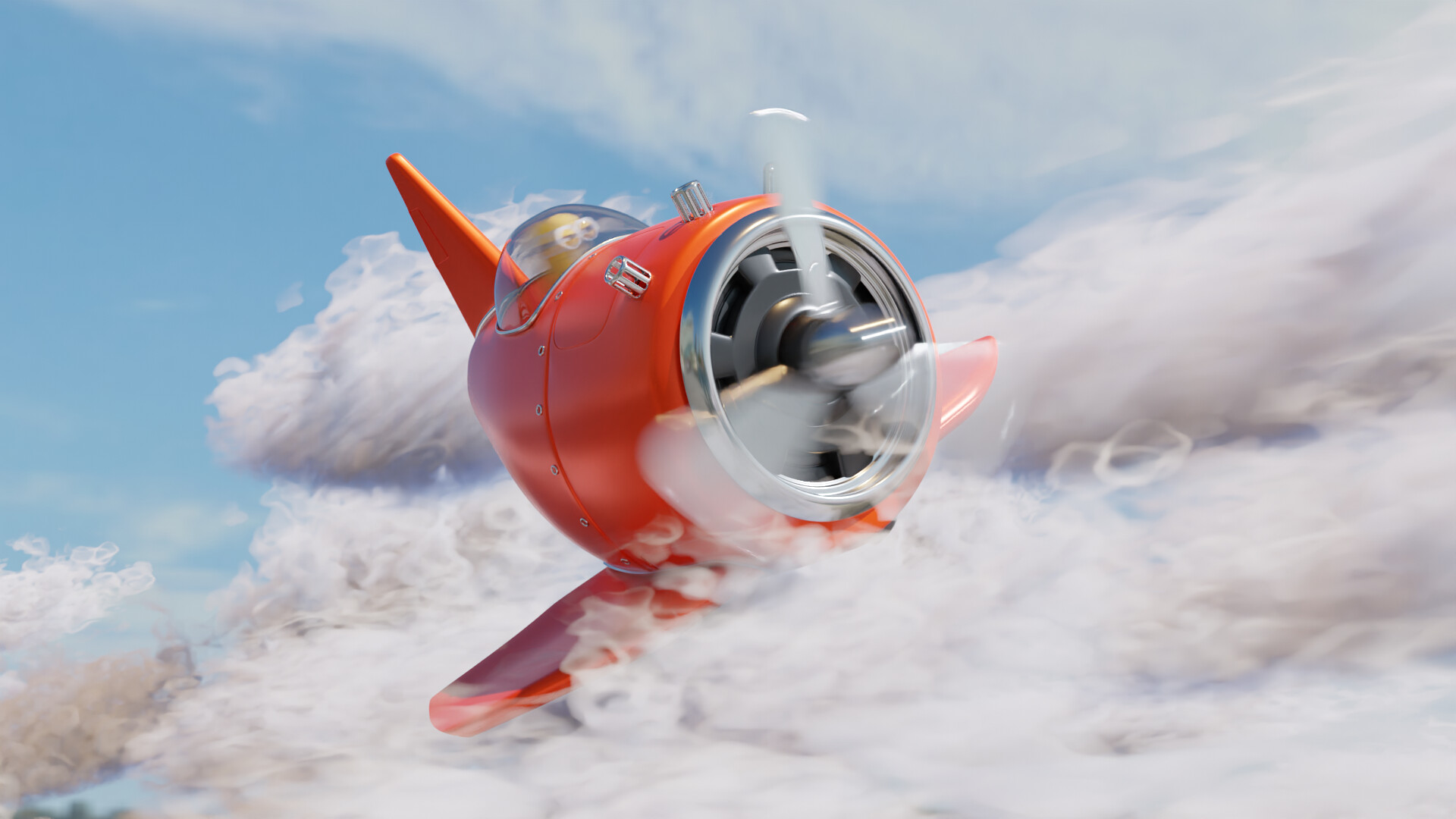 ArtStation - Airplane Render