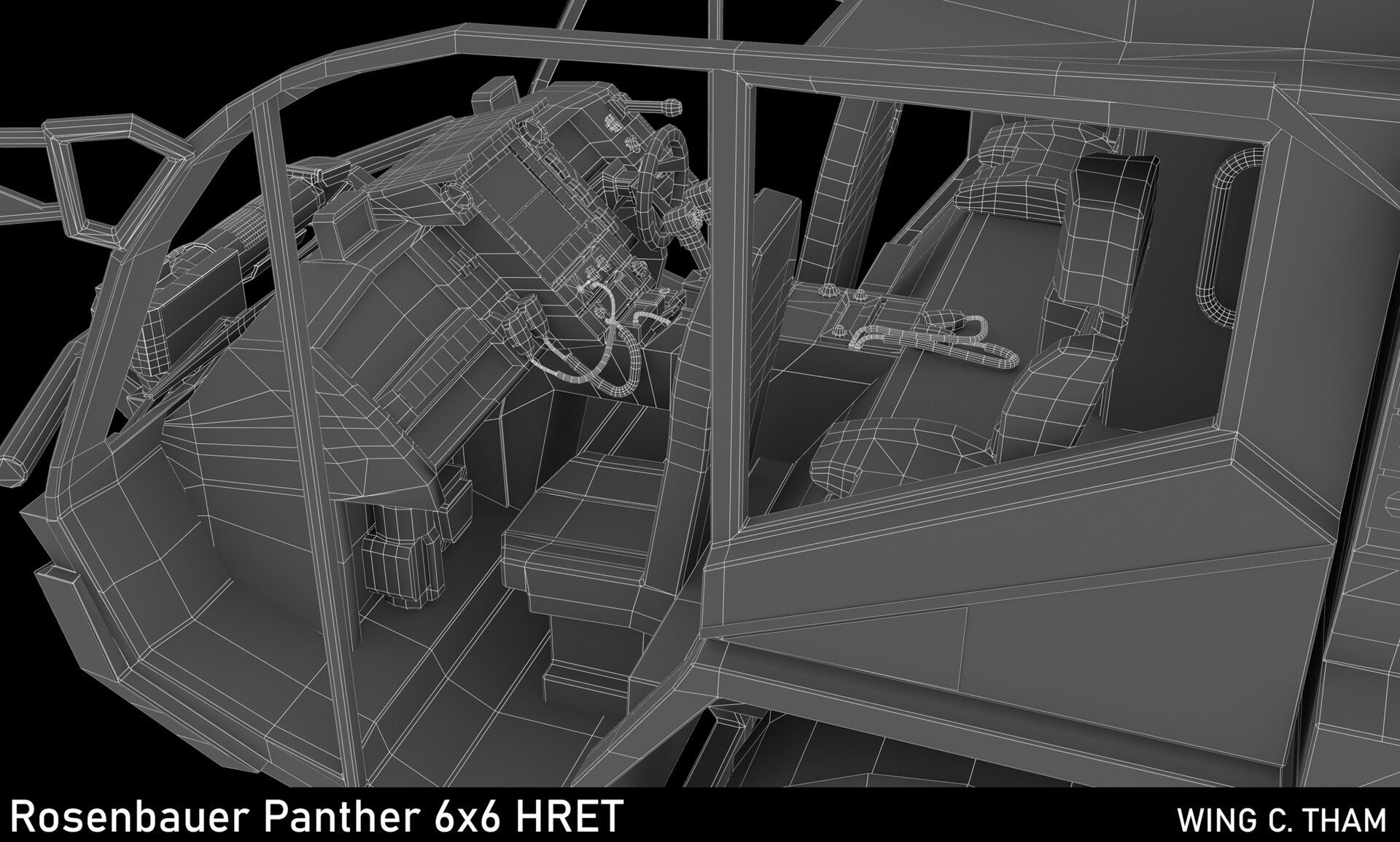 Wing Tham - Interactive Fire Engine Project: Rosenbauer Panther 6x6 HRET