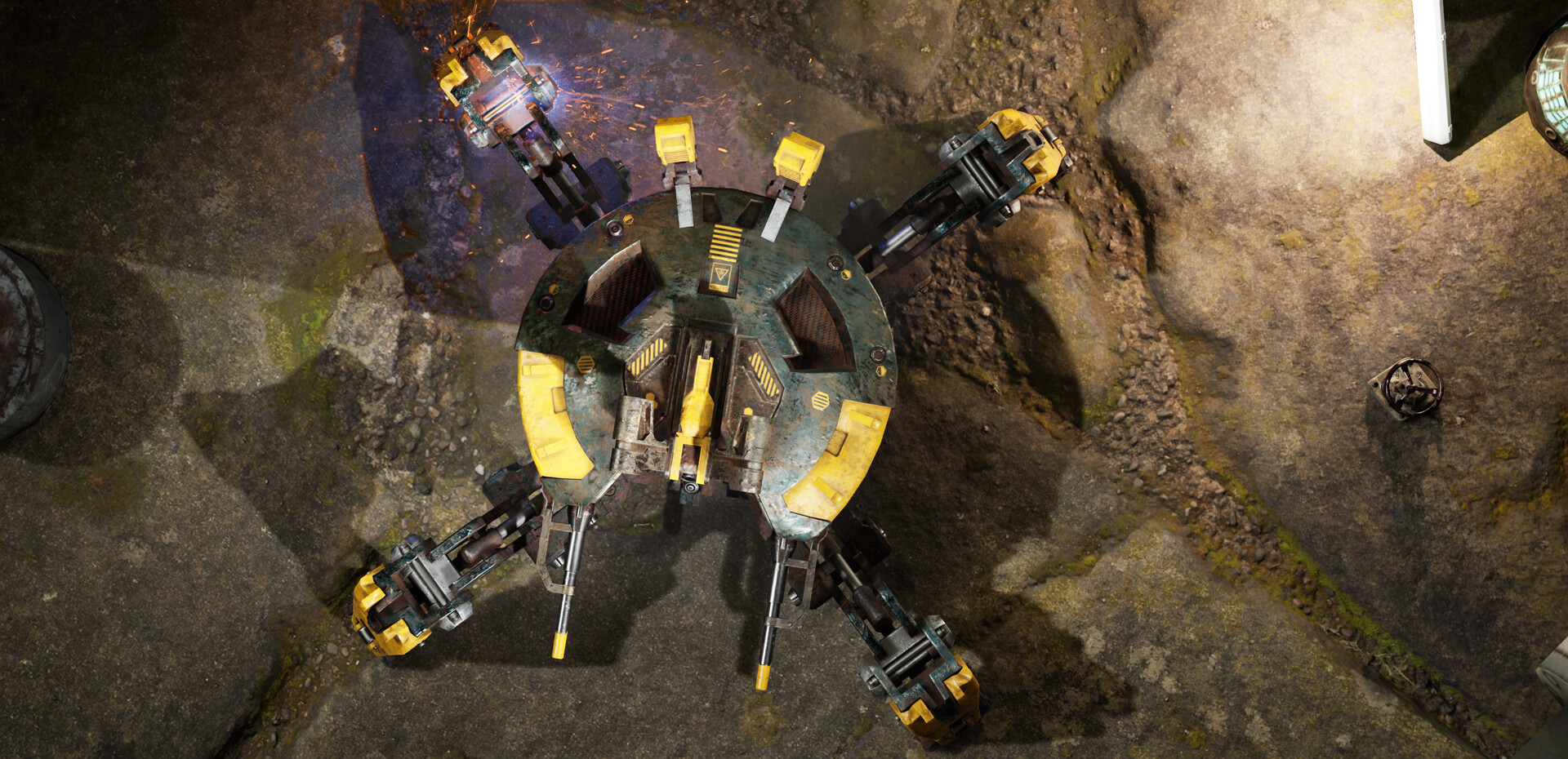 ArtStation - Drone Mech Concept