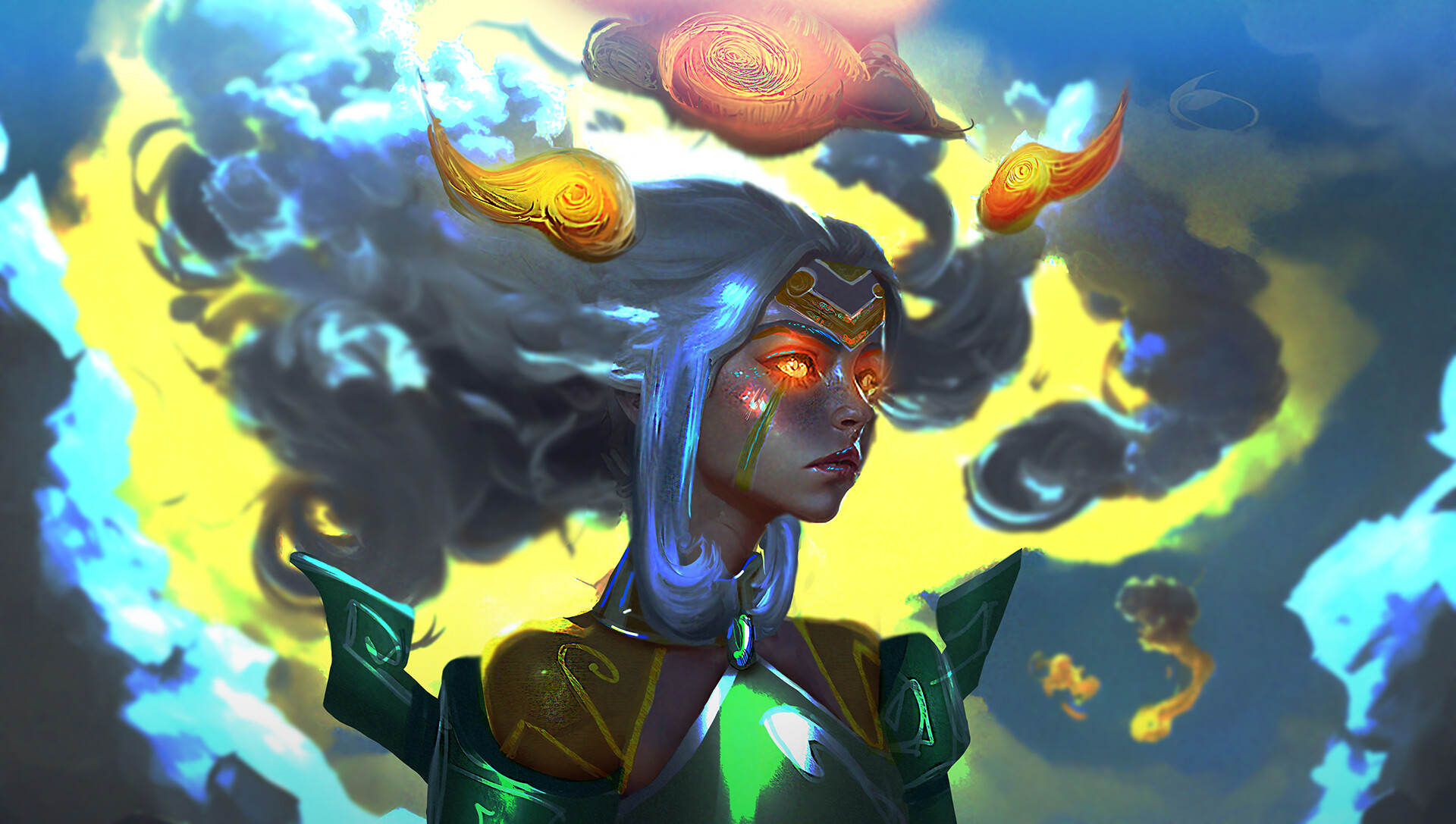 ArtStation - Shan Hai Scrolls Neeko