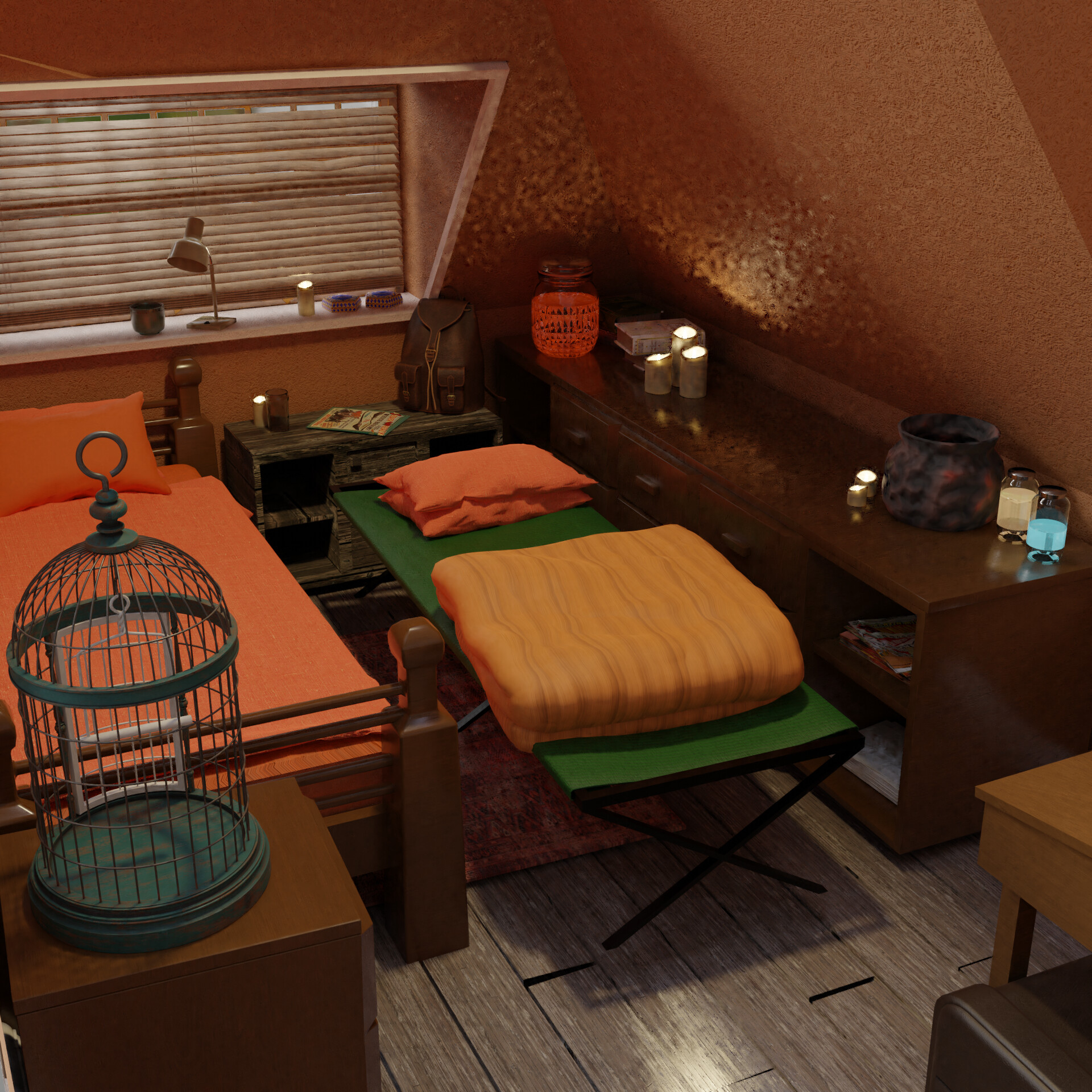 ArtStation - Magical Bedroom WIP