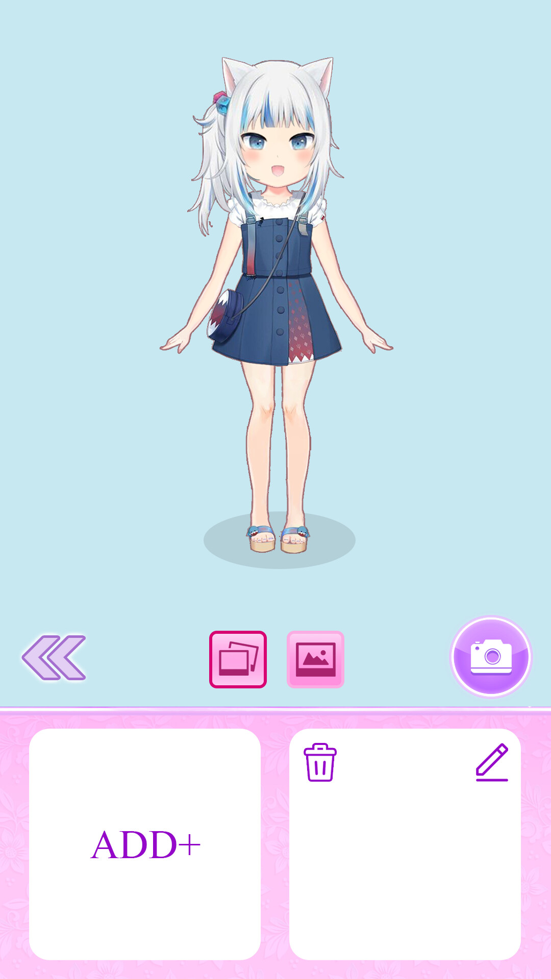 Umer Razzaq - Anime Dress up Game UI/UX