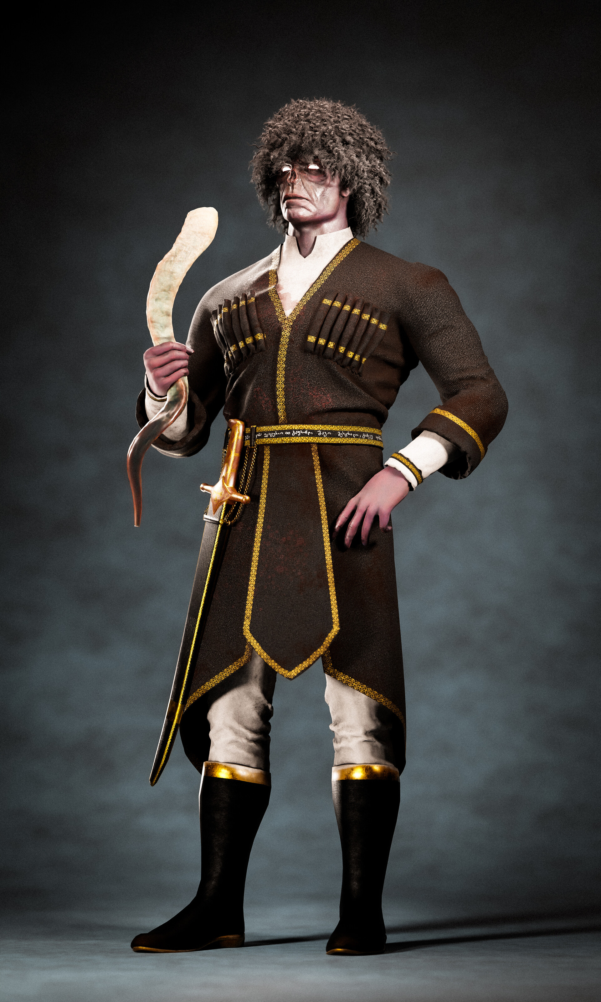 ArtStation - Georgian Noob Saibot Concept