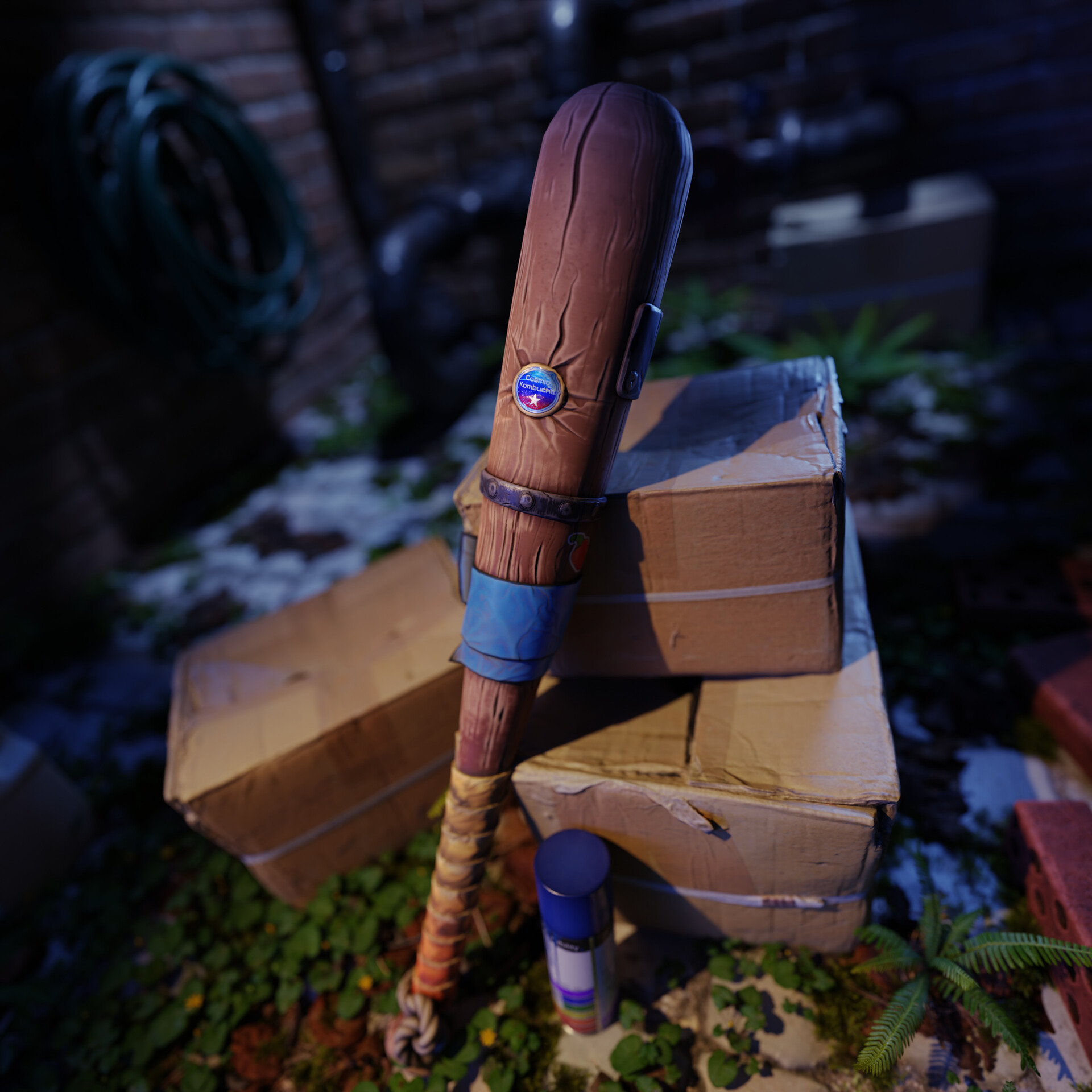 ArtStation - Custom baseball bat