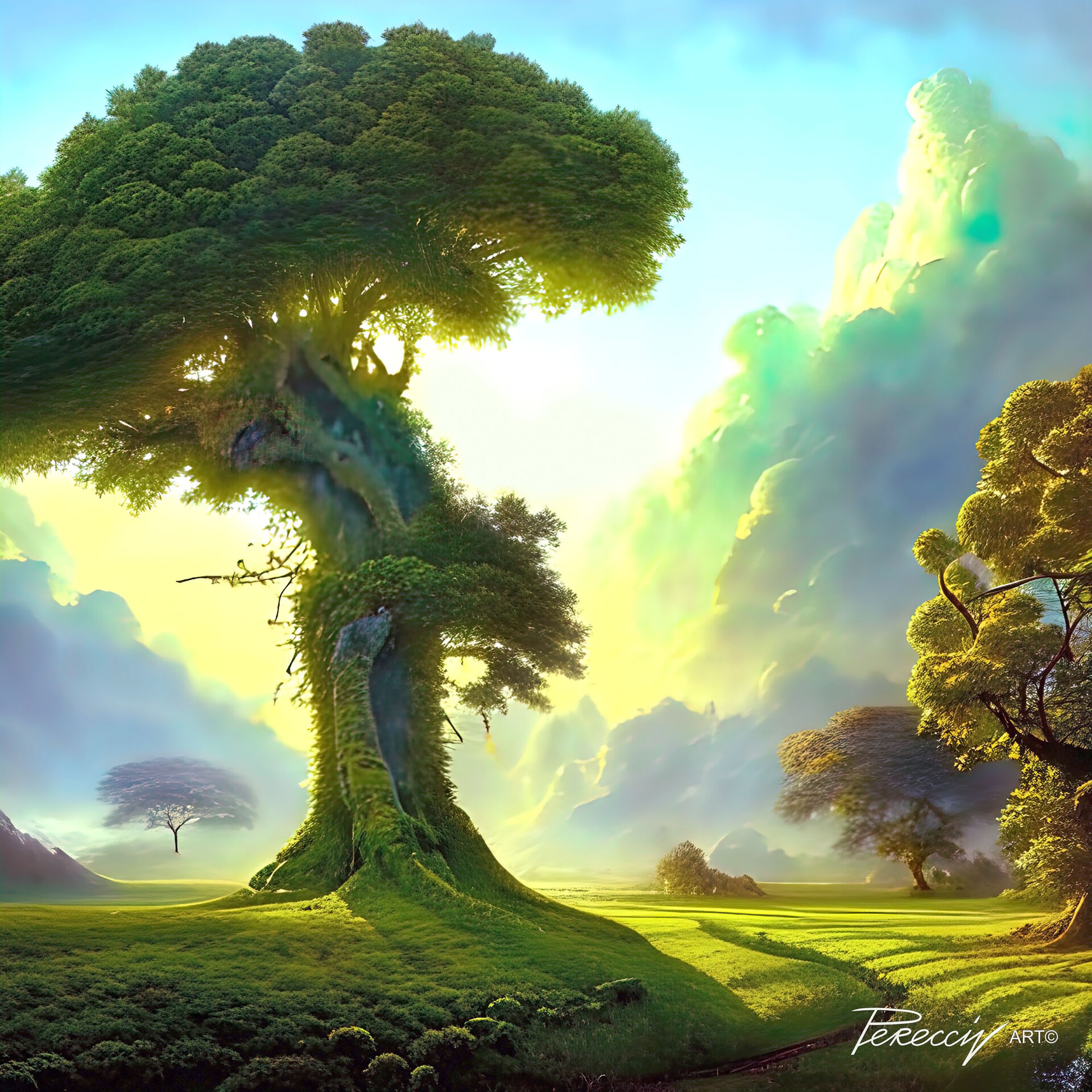 ArtStation - Magic Journeys: Green Valley.