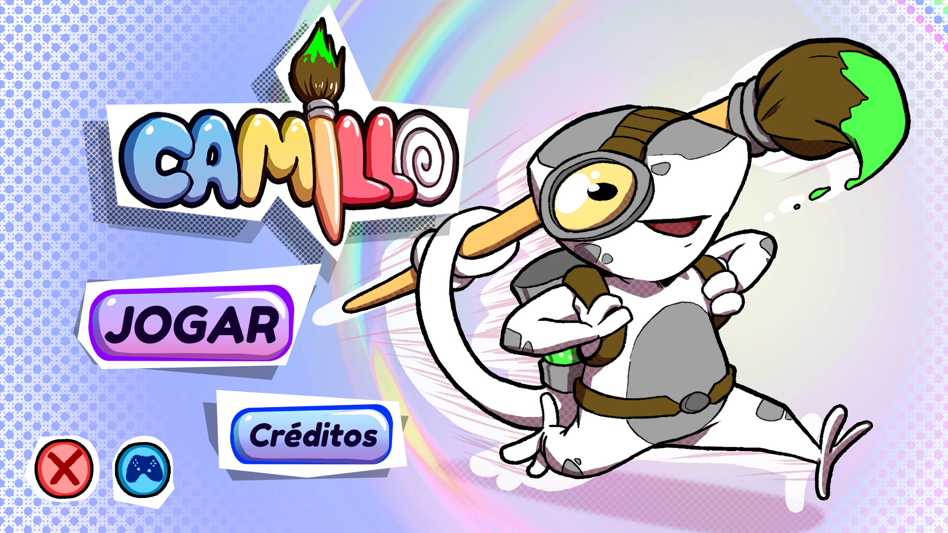 ArtStation - Camillo, o Camaleão Albino