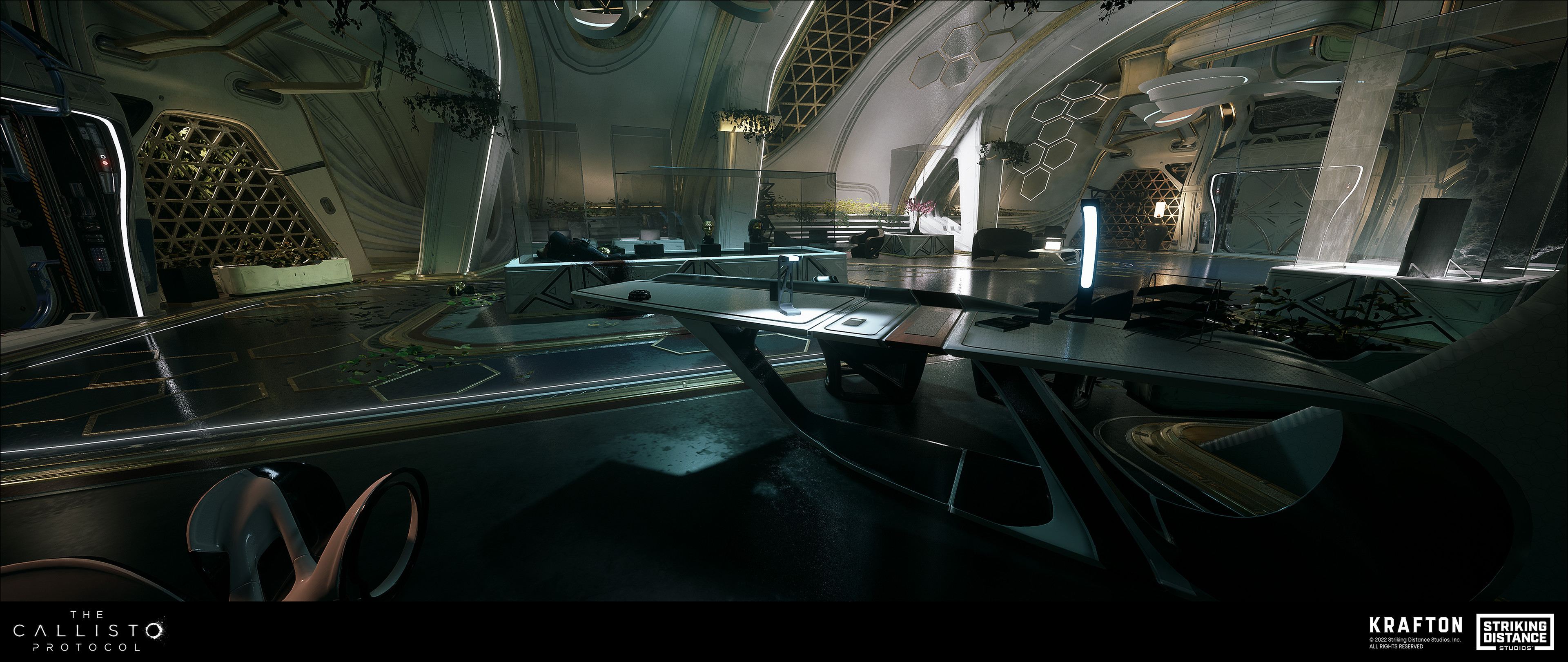 Jan Wyss 3D Artist - The Callisto Protocol - Tower: Warden Entrance