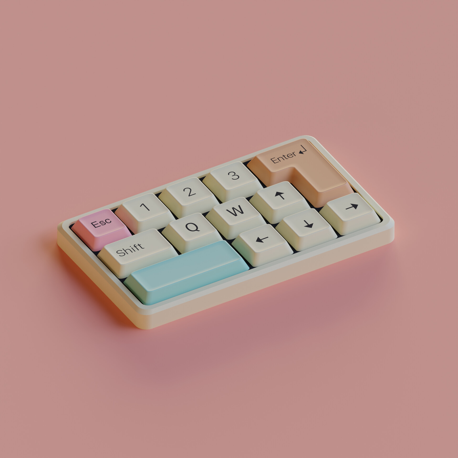 ArtStation - Mini keyboard