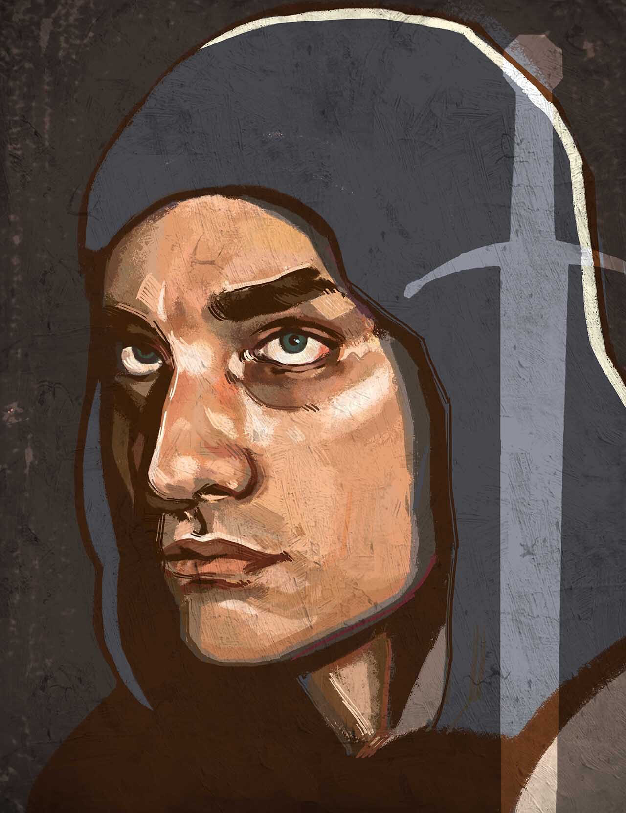 ArtStation - Fan Art: The Old Guard, Nicky