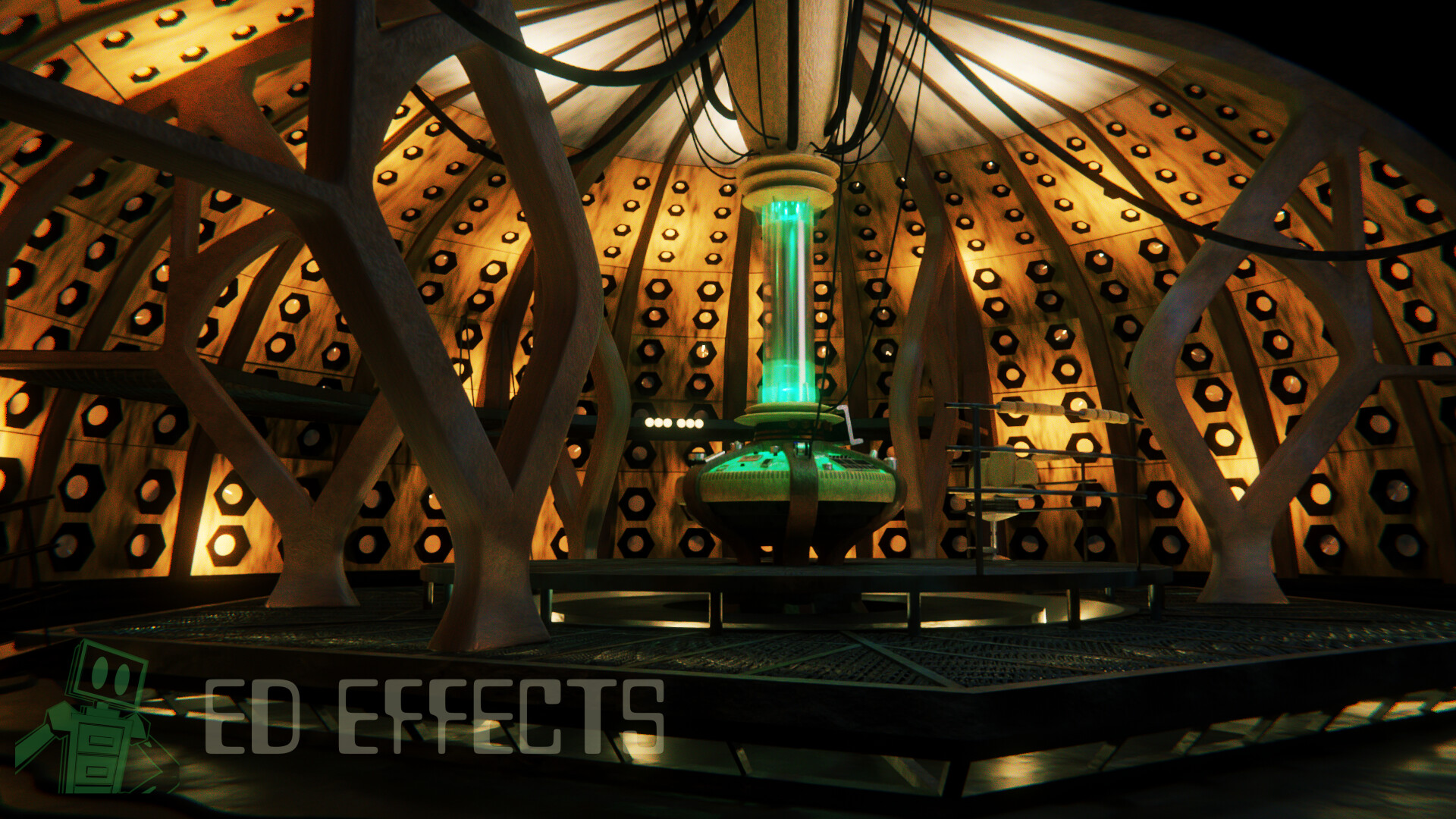 9th Doctor Tardis Console