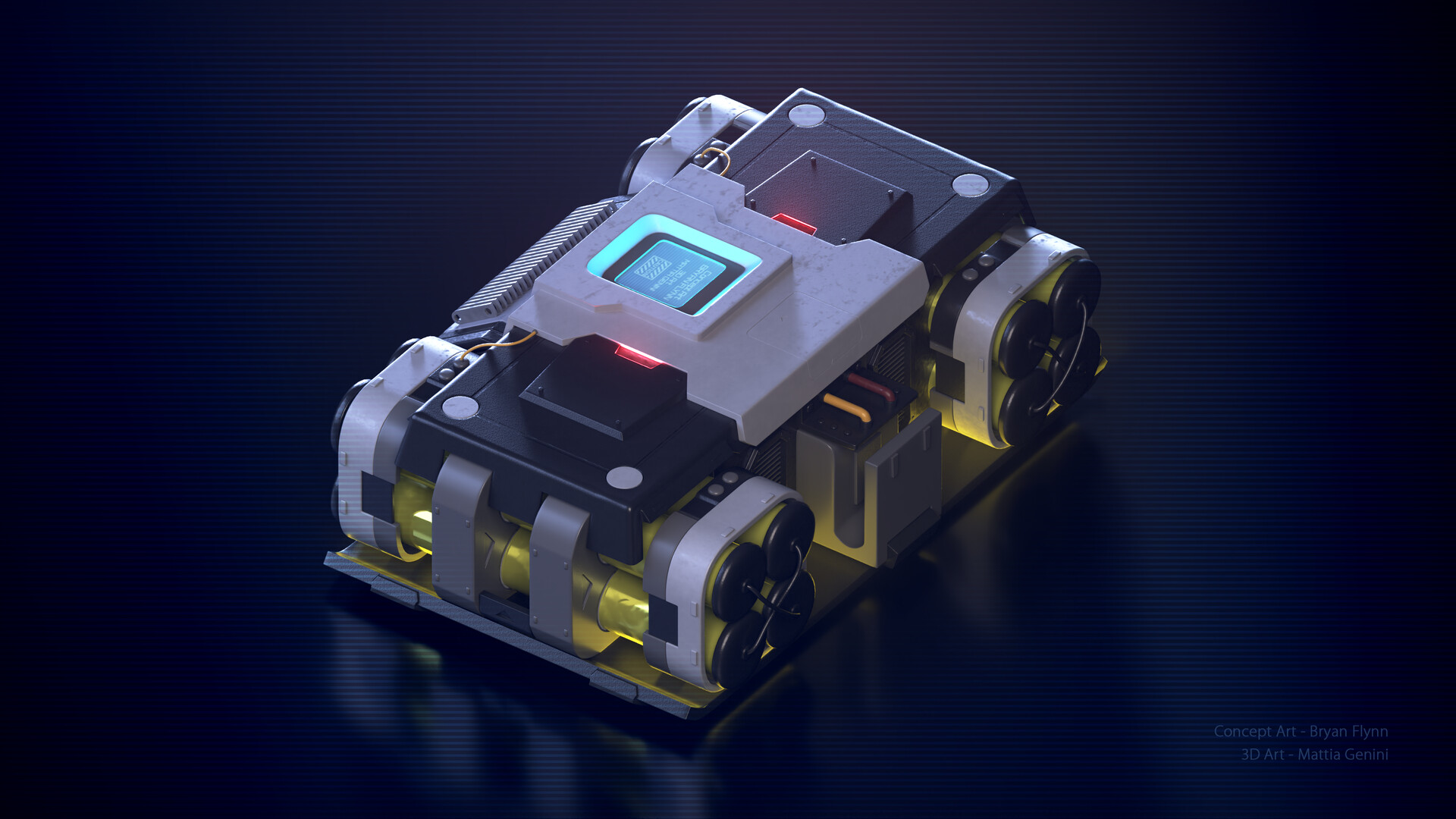 ArtStation - Doom 2016 Snap Map Bomb