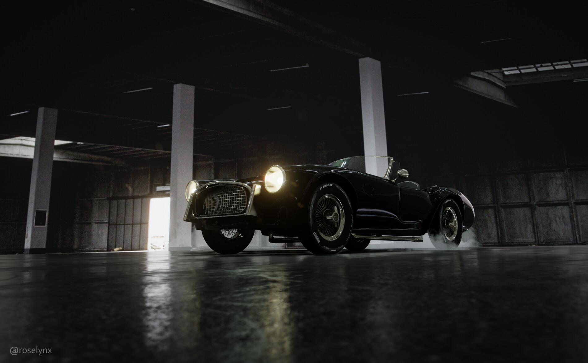 ArtStation - AC Cobra 269 -1963