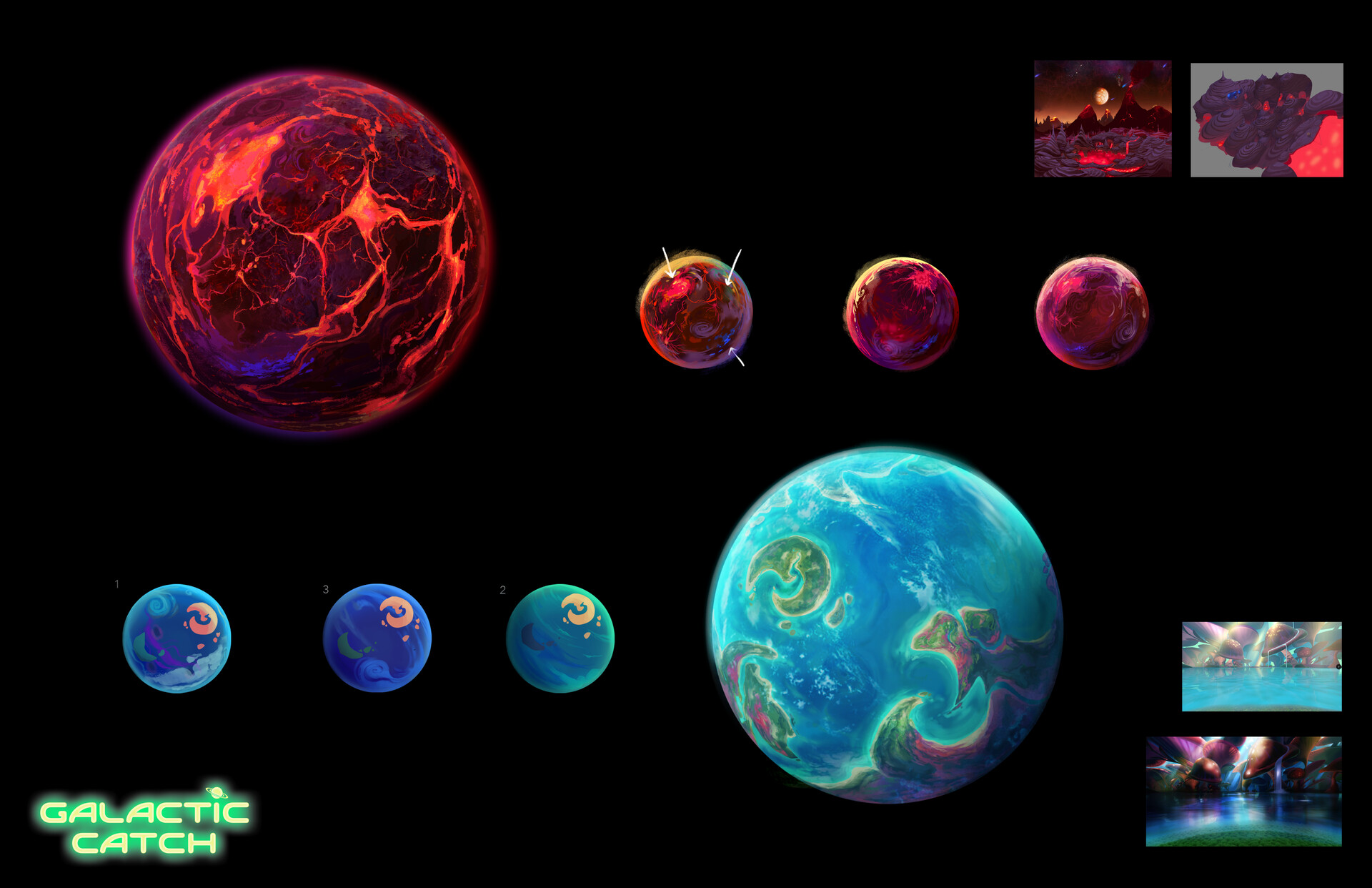 ArtStation - Planet Concepts